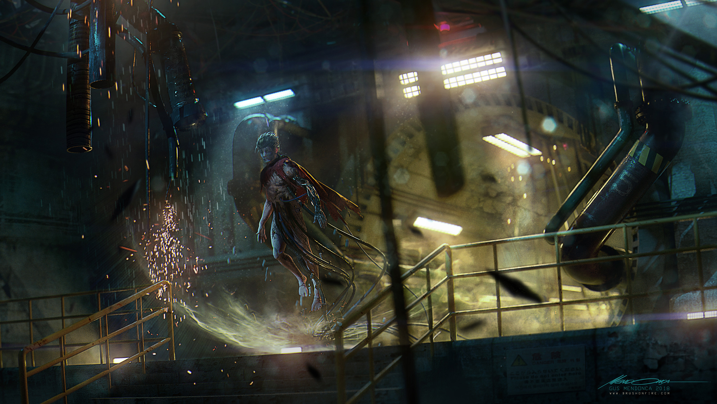 GUS MENDONCA - AKIRA CONCEPT ART