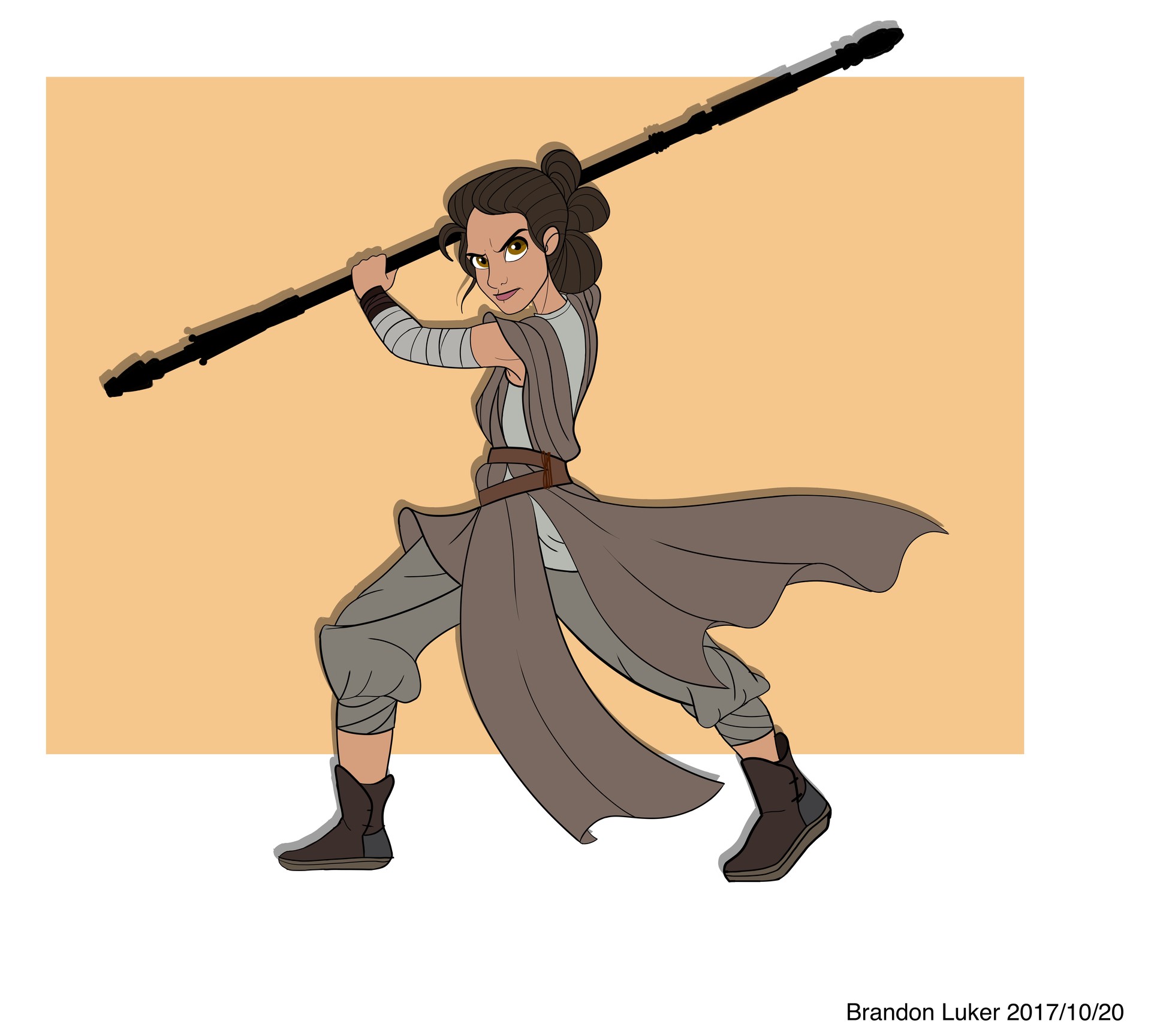 ArtStation - Rey Fan Art