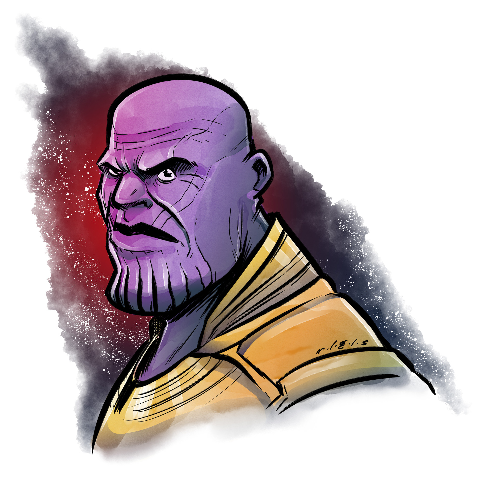 ArtStation - Thanos from Marvel's Infinity War