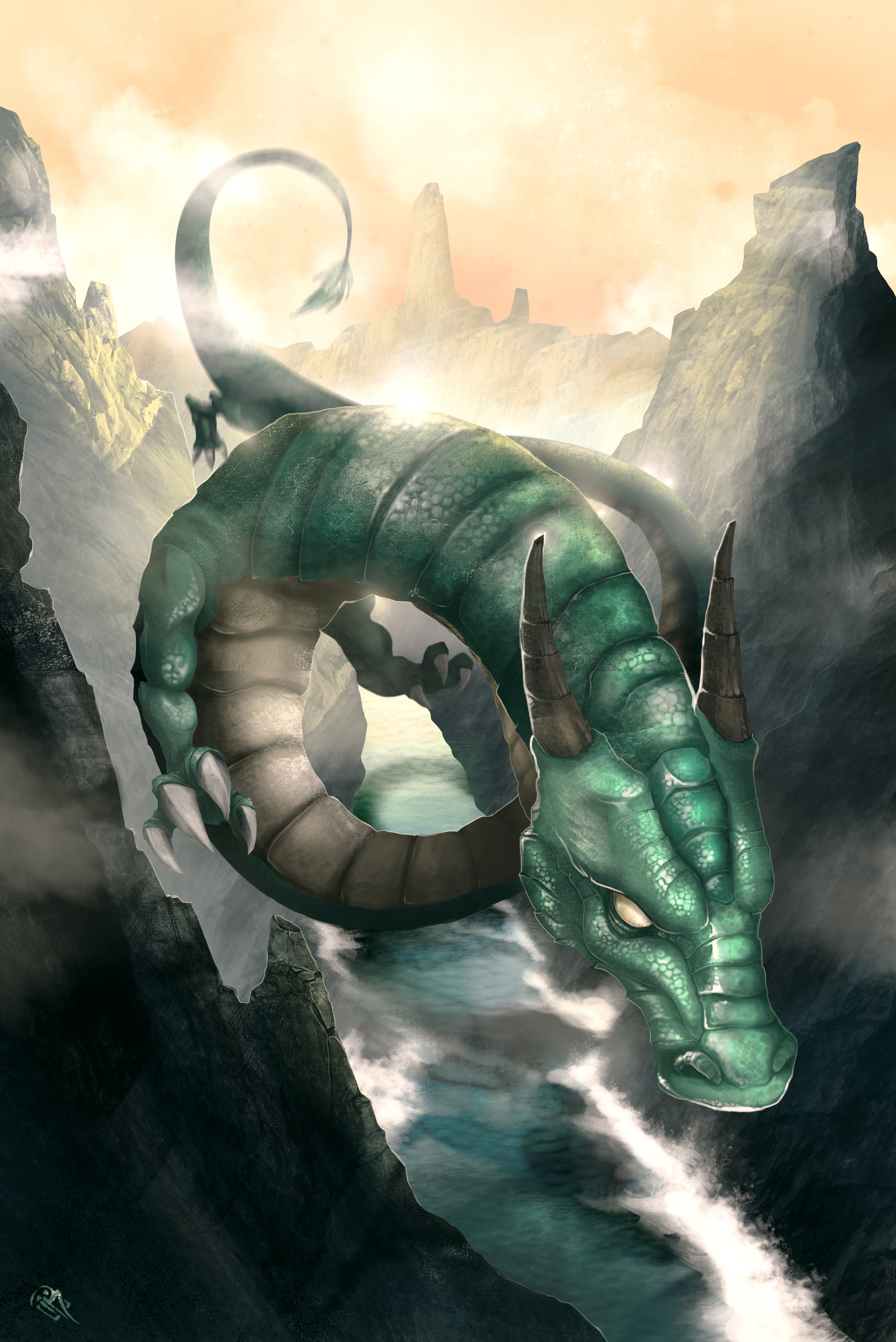 ArtStation - Jade Dragon Valley