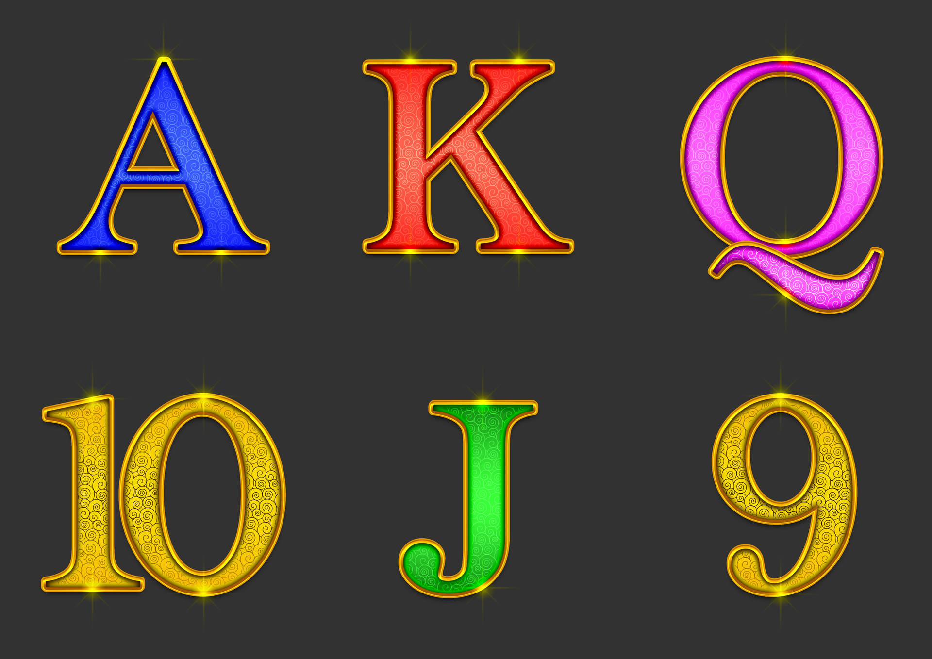 NITIN TYAGI - Casino Gaming Symbols (slot gaming symbol)