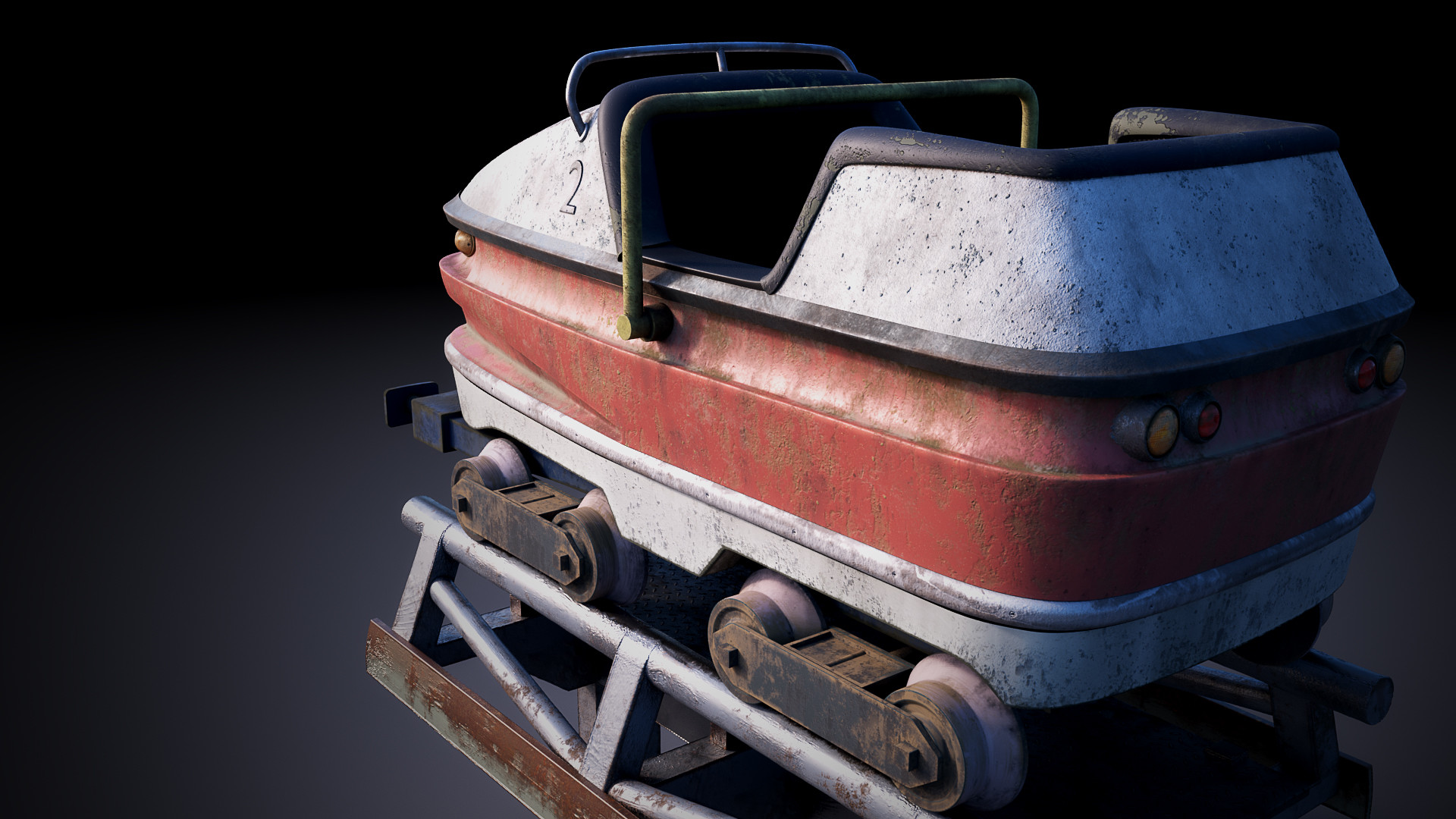 Javier Fdez. Alegre - Rusty Roller Coaster car