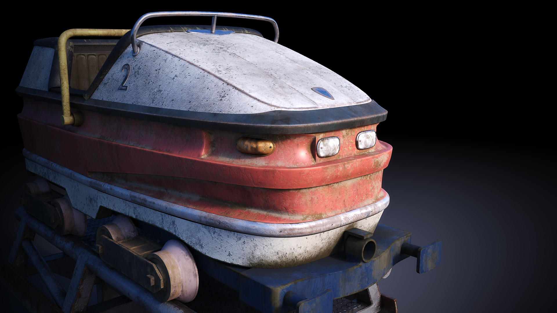 Javier Fdez. Alegre - Rusty Roller Coaster car