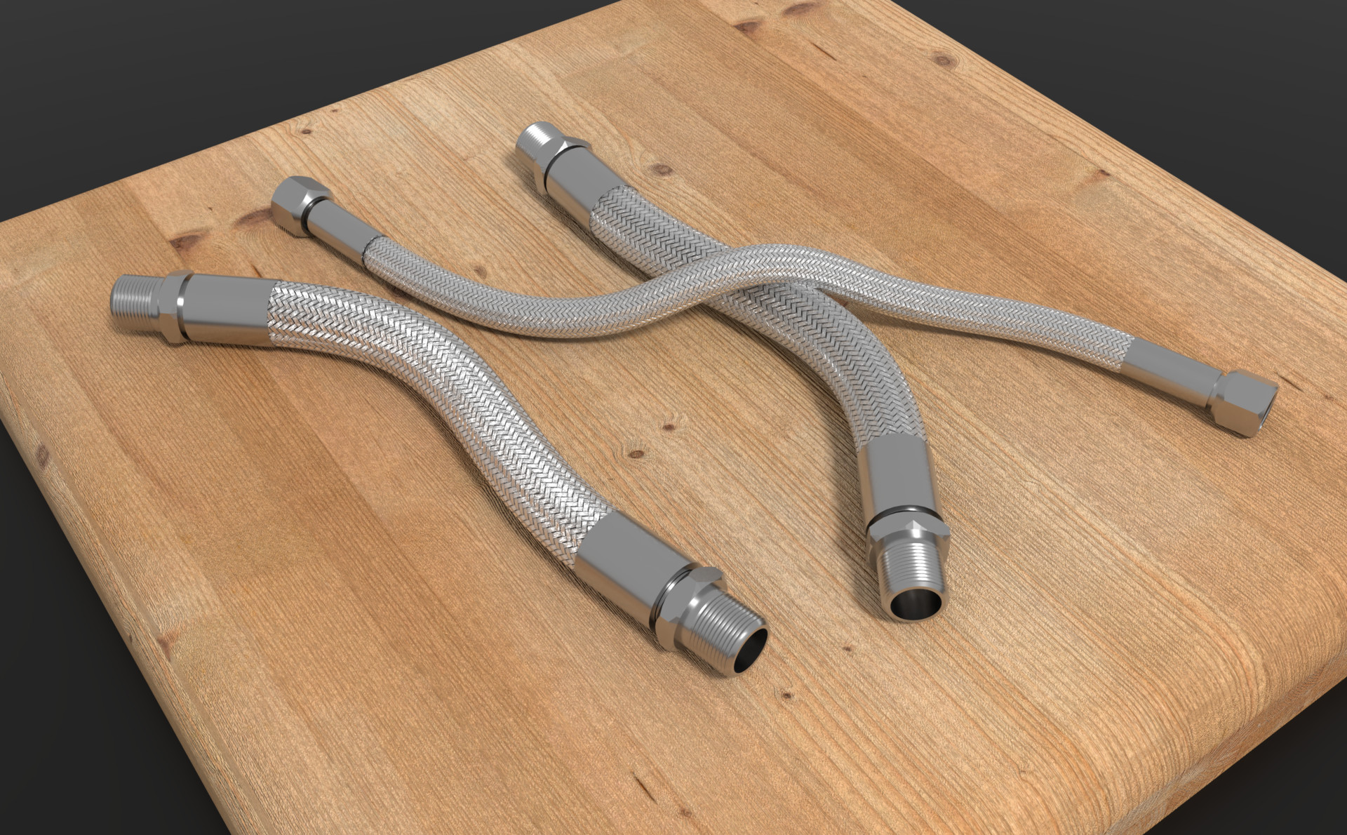 ArtStation - Braided tubing