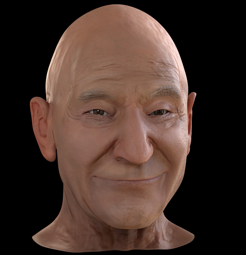 patrick realistic face