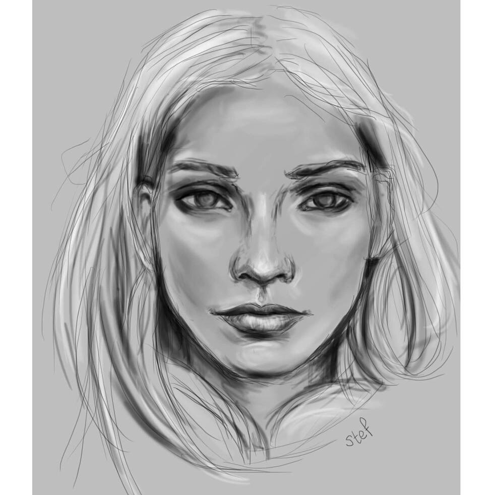 ArtStation - Day's 77 portrait