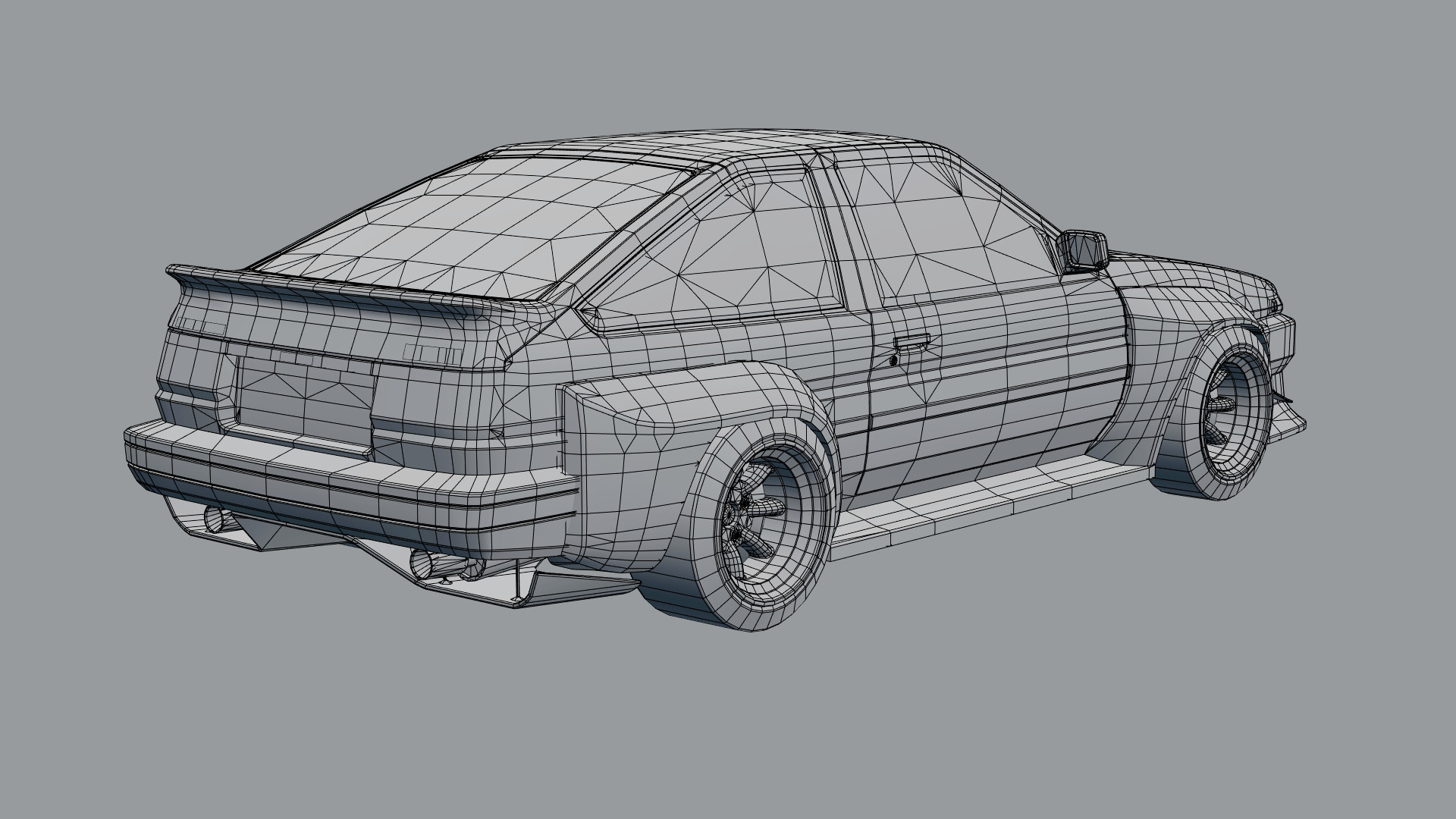 Wojciech Klimas - Toyota AE86 with custom bodykit