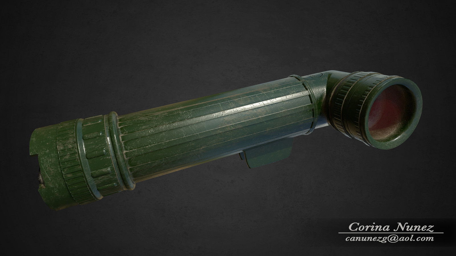 Corina Nunez-Gonzalez - Standard Military Flashlight (Moonbeam)