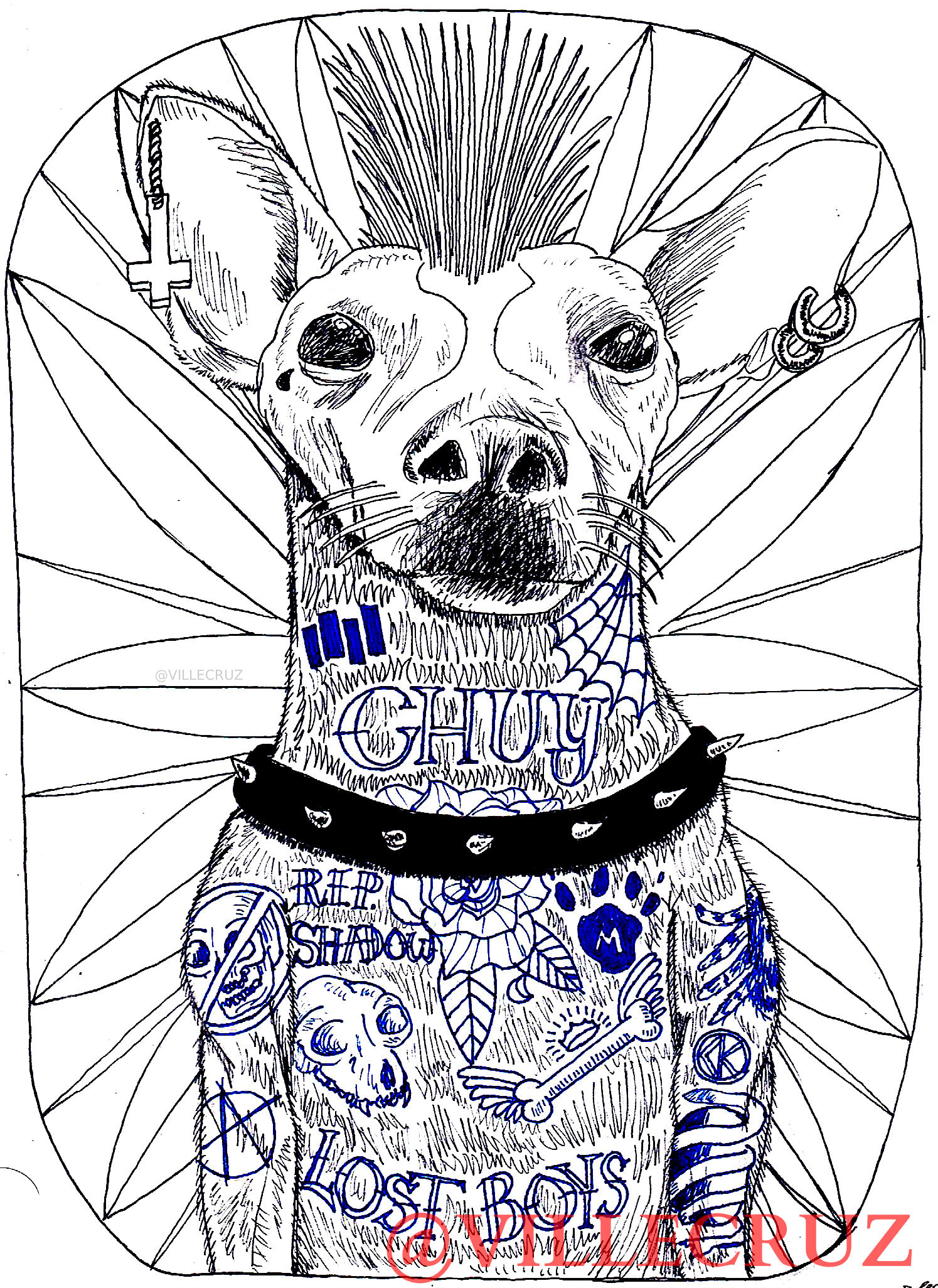 ArtStation - Dog Punk