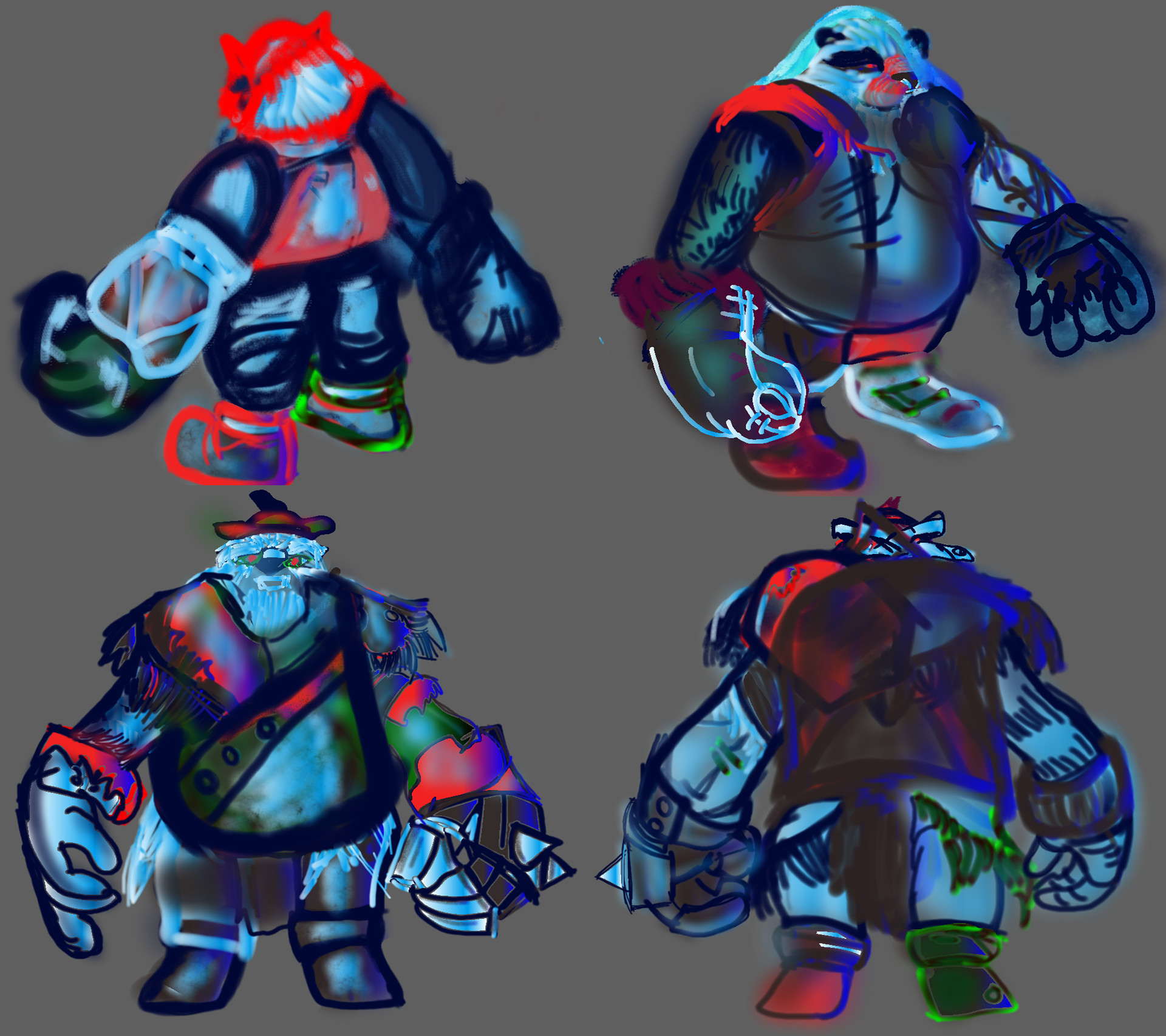 ArtStation - Frozen Bear