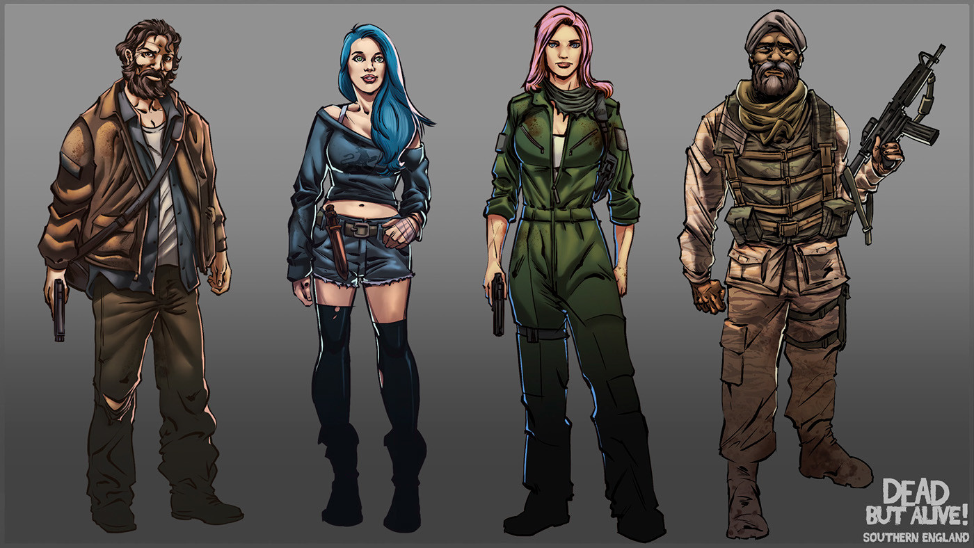 ArtStation - Dead but Alive