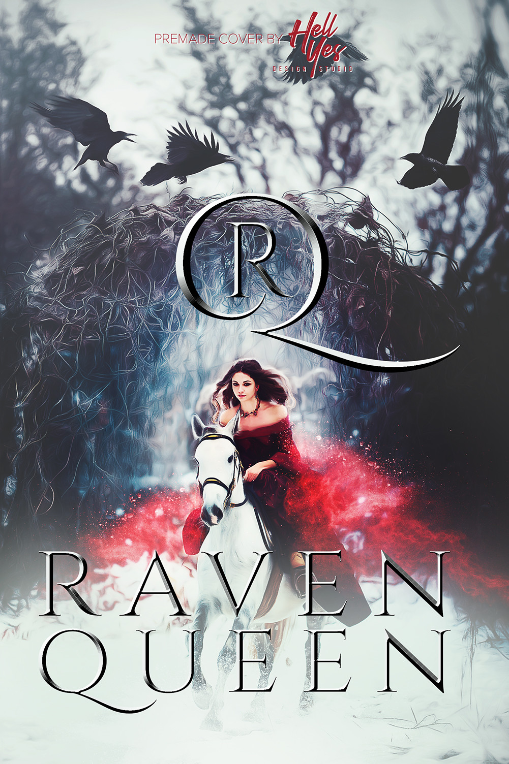 ArtStation - "Raven Queen" Book Cover