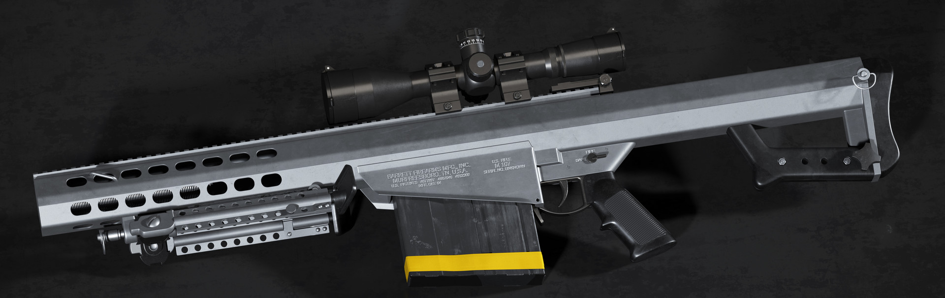 ArtStation - Barrett M107