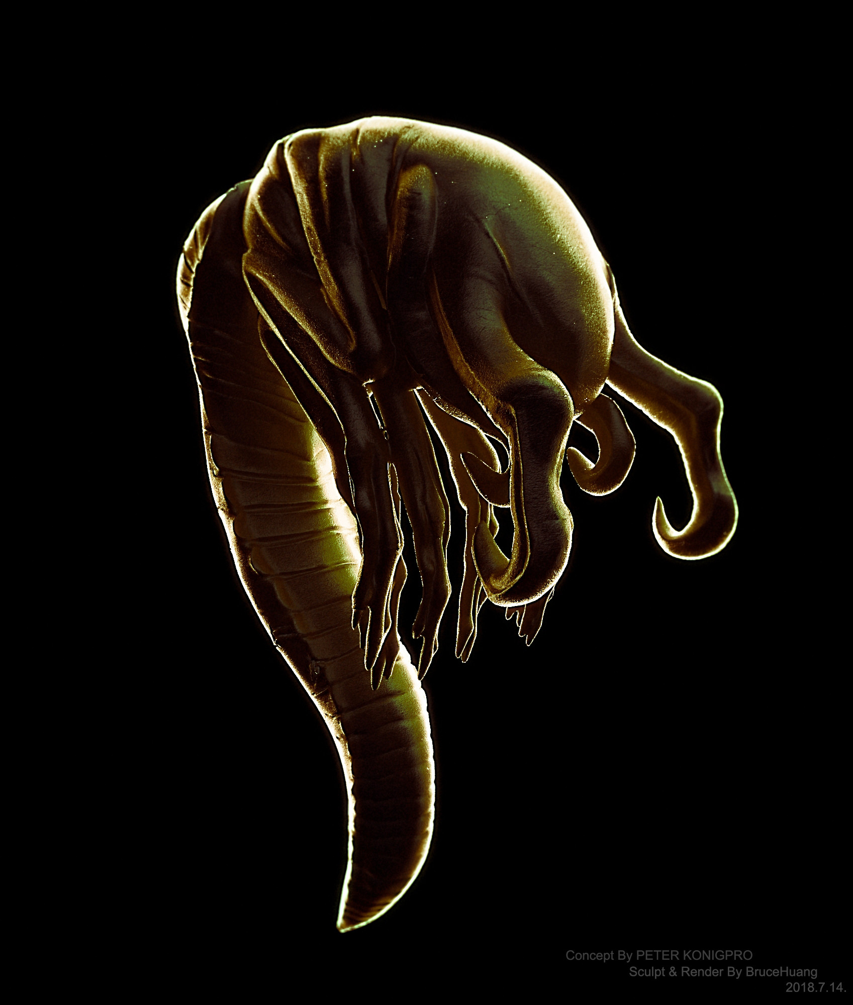 ArtStation - Grey scale beasts