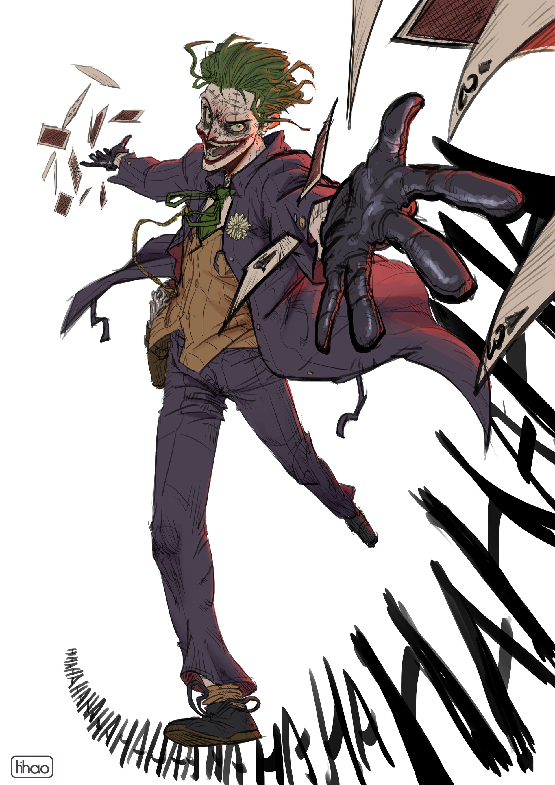 ArtStation - The crazed smile