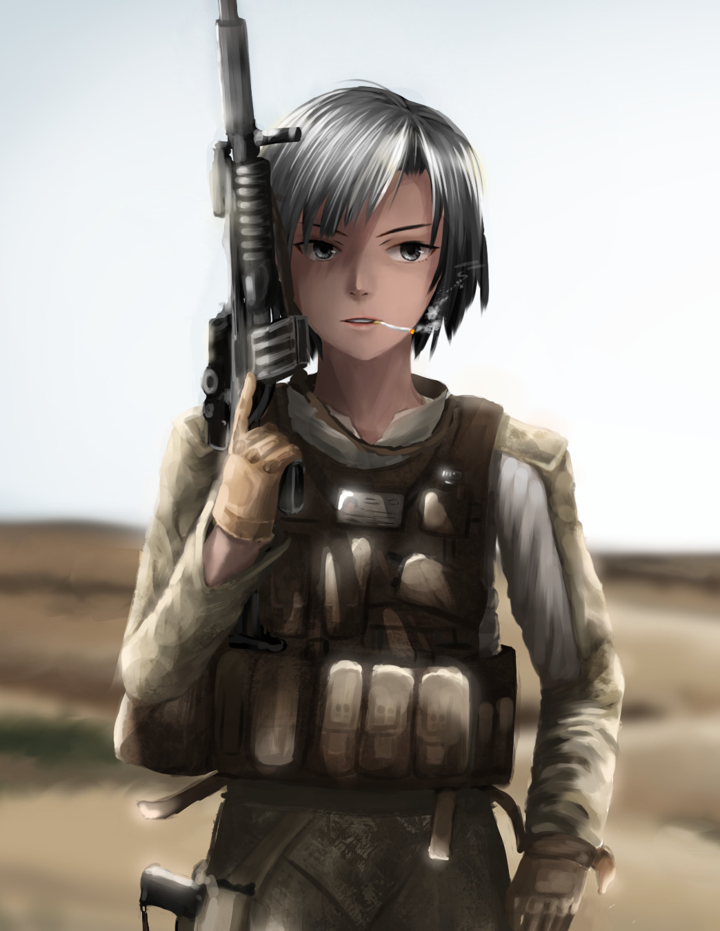 ArtStation - a soldier