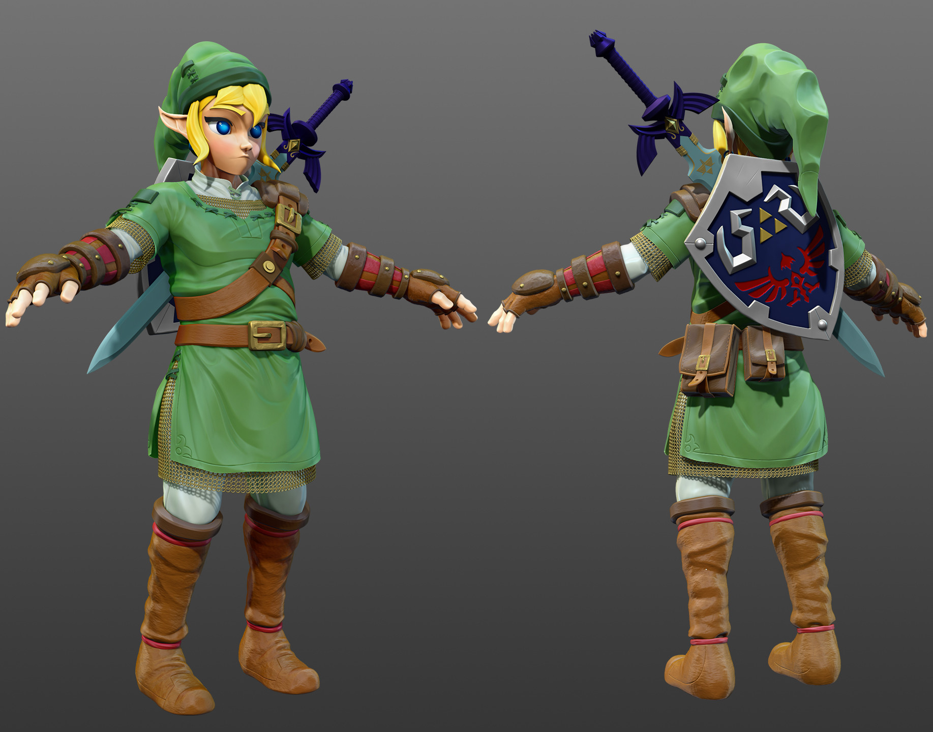 ArtStation - Twilight Princess Link