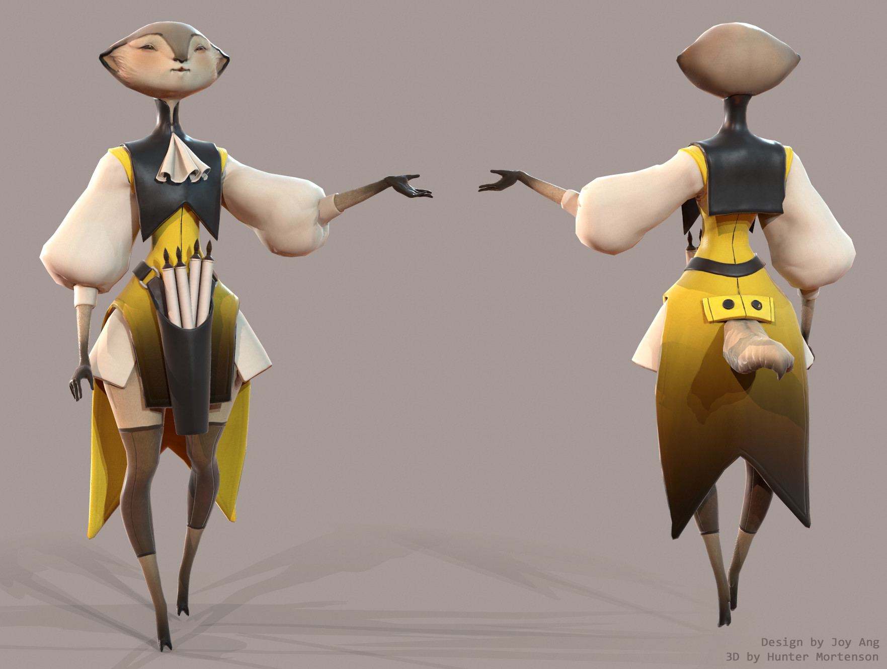 ArtStation - Old Work Royal Scribe