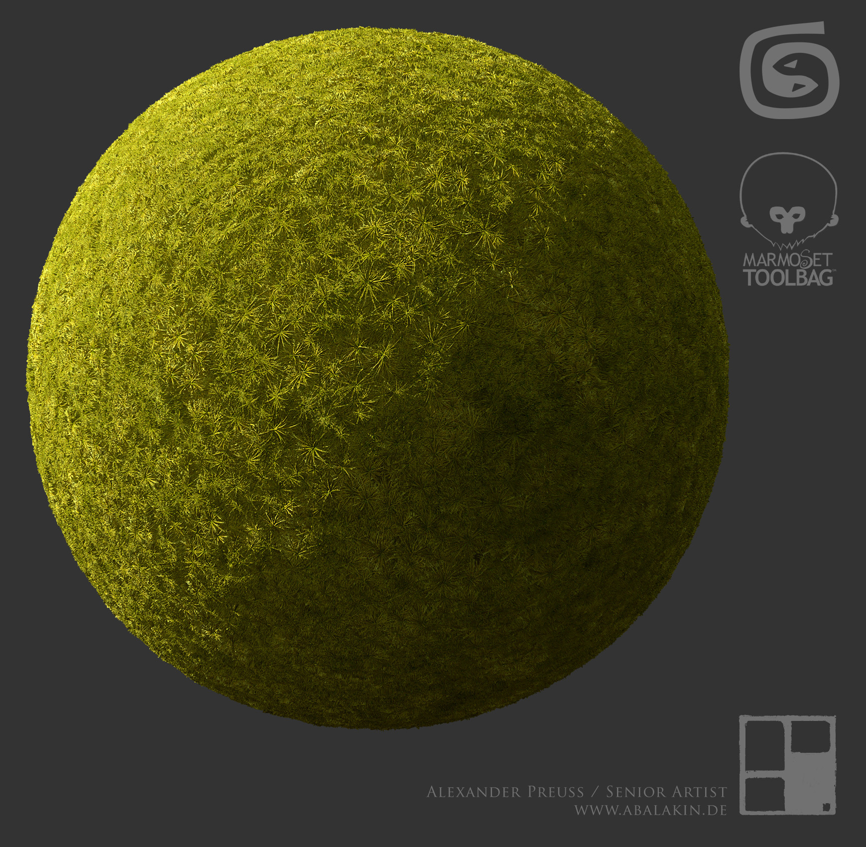ArtStation - GRASS / MOSS MATERIAL