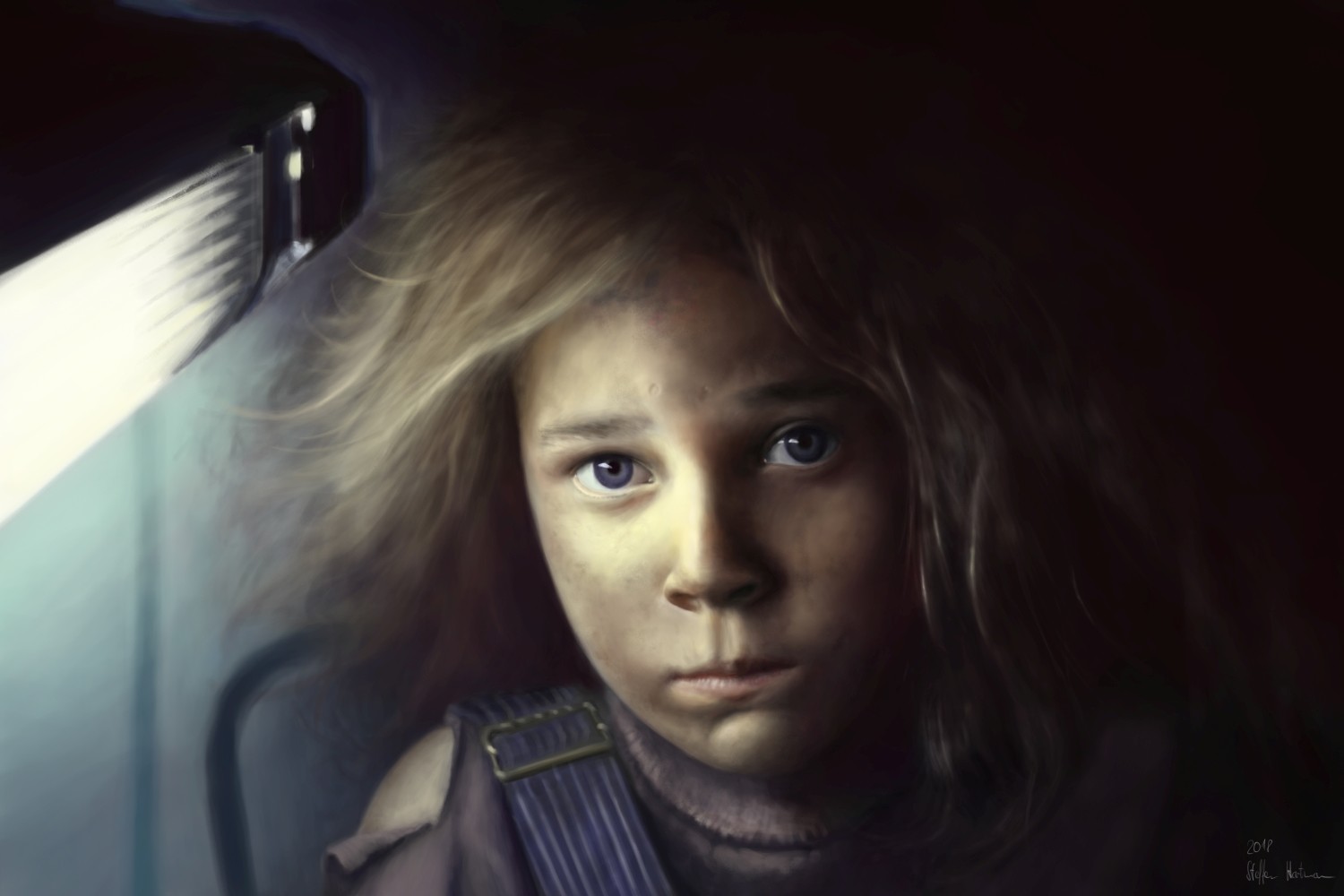 ArtStation - Newt from the movie Aliens