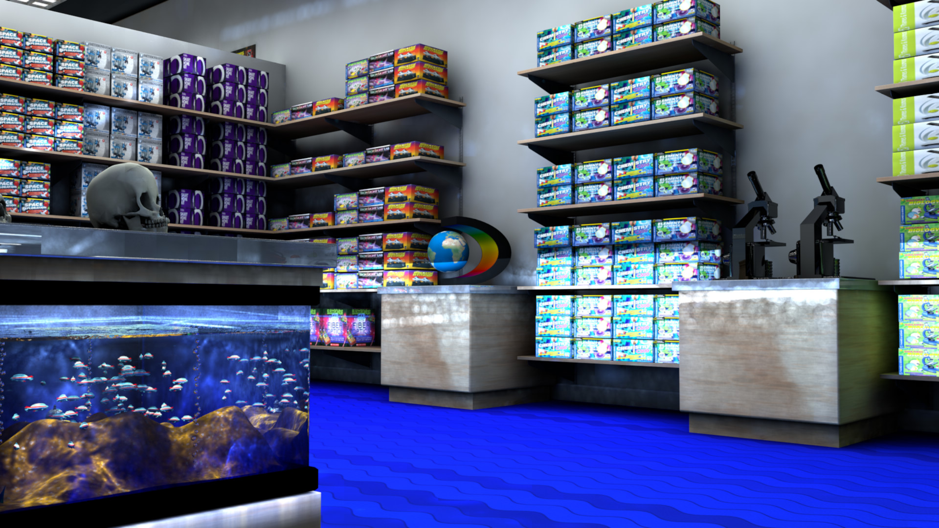 ArtStation - Science Lab Store (2015)