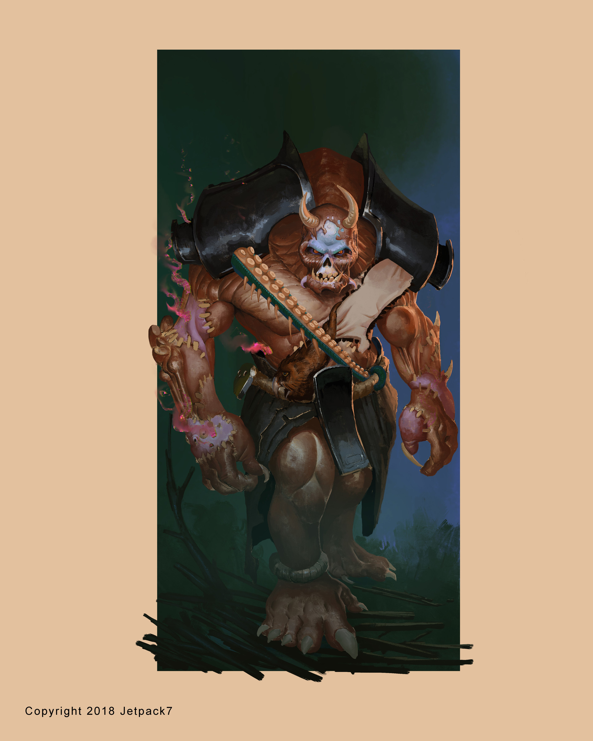 ArtStation - Masters and minions - The corrupted