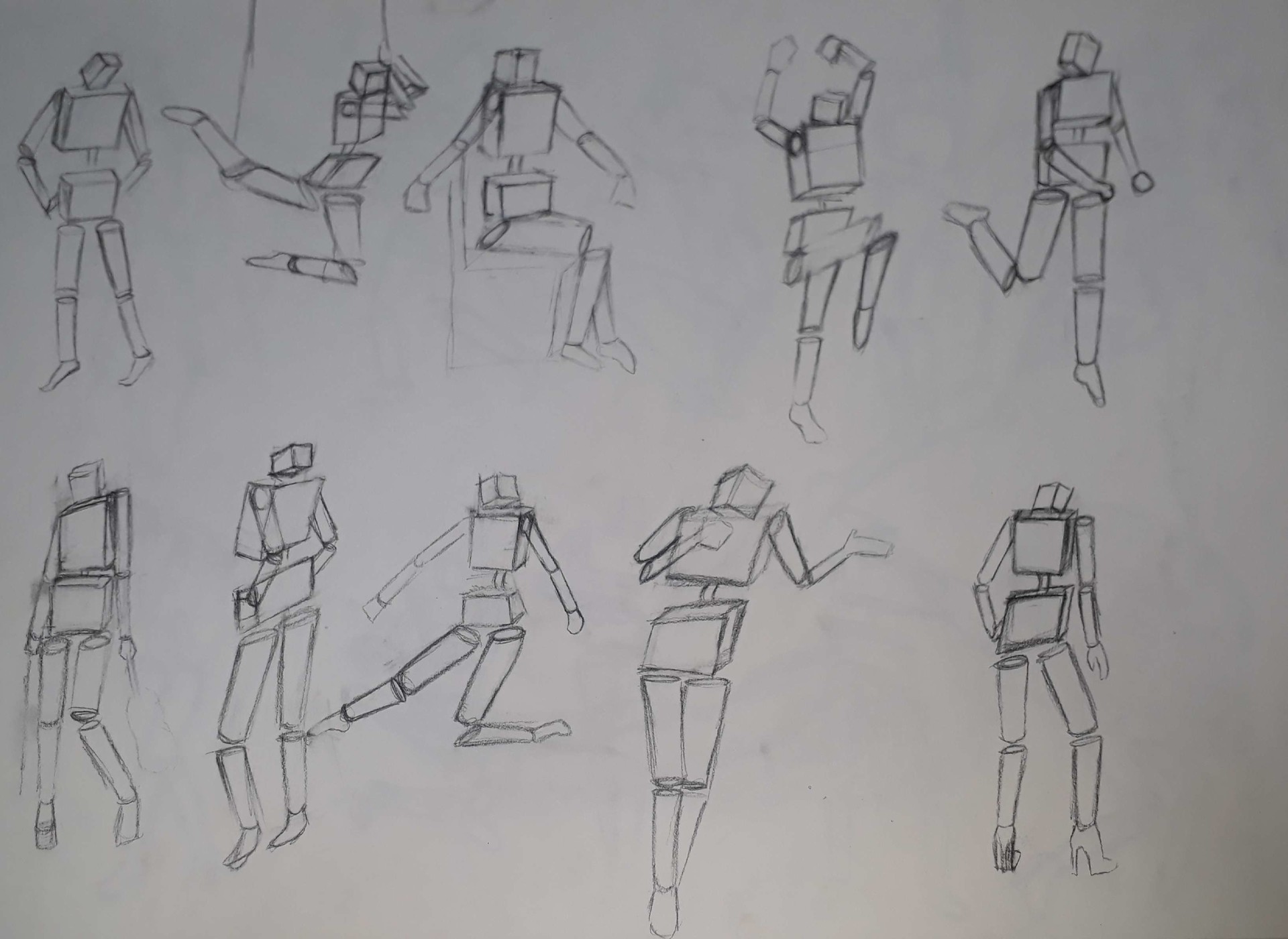 ArtStation - Pose Sketch