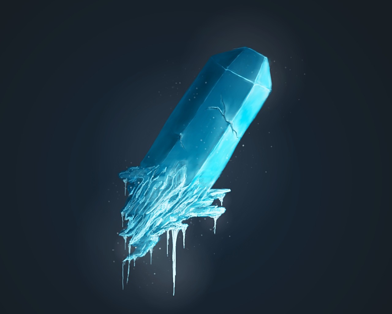 ArtStation - Ice crystal