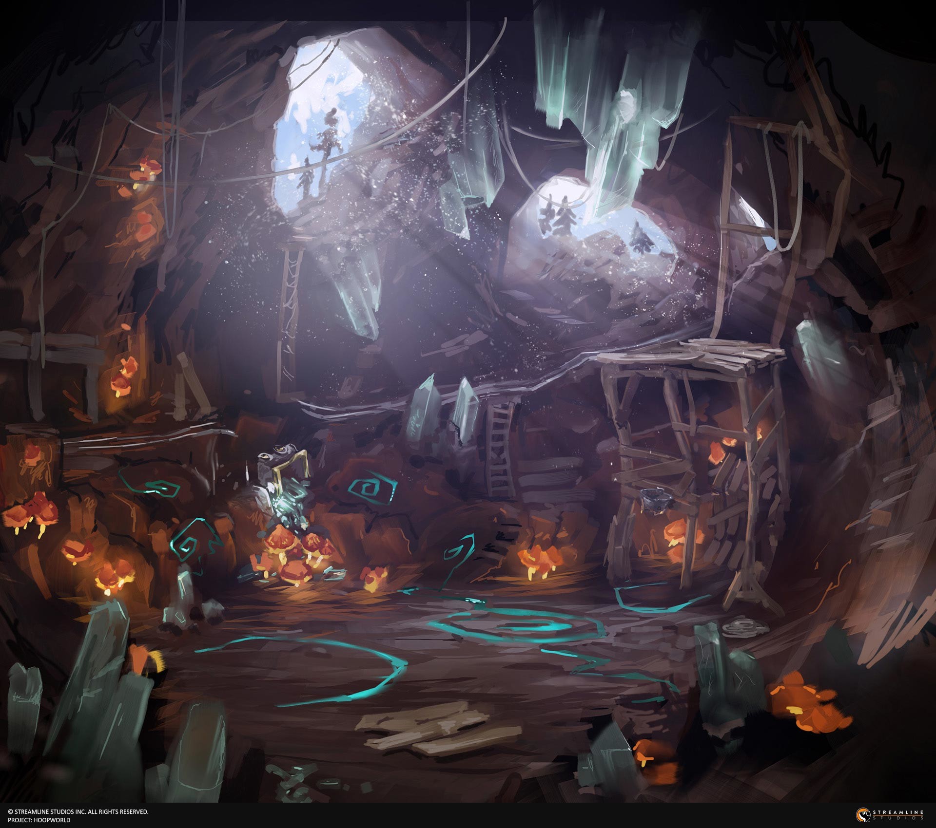 Streamline Studios - Concept Works: Hoopworld