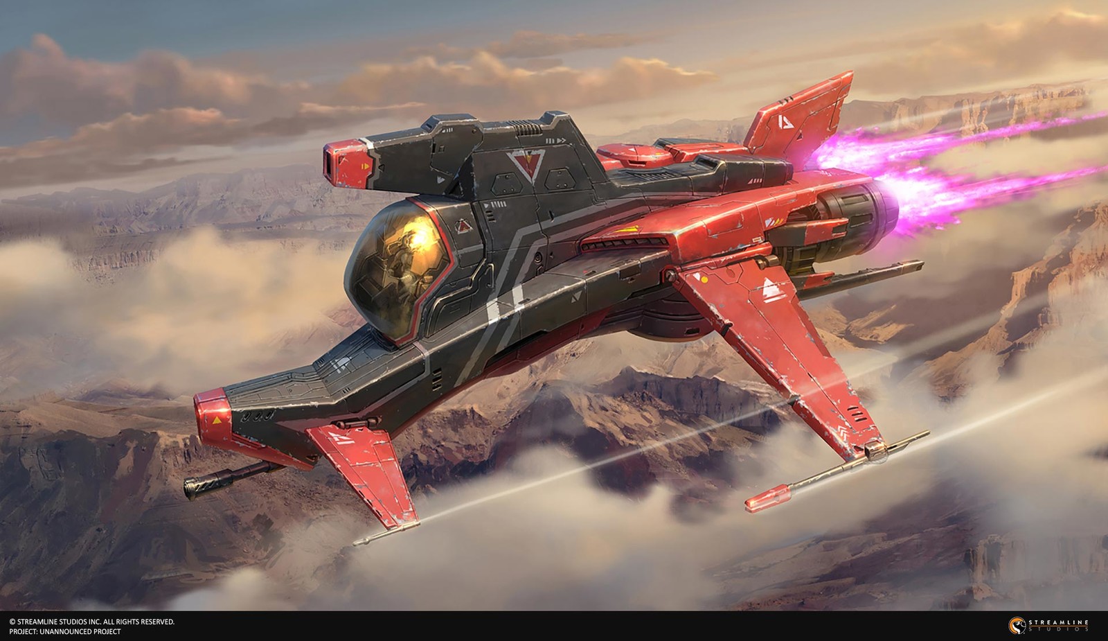 Streamline Studios - Concept Works: Futuristic Ship