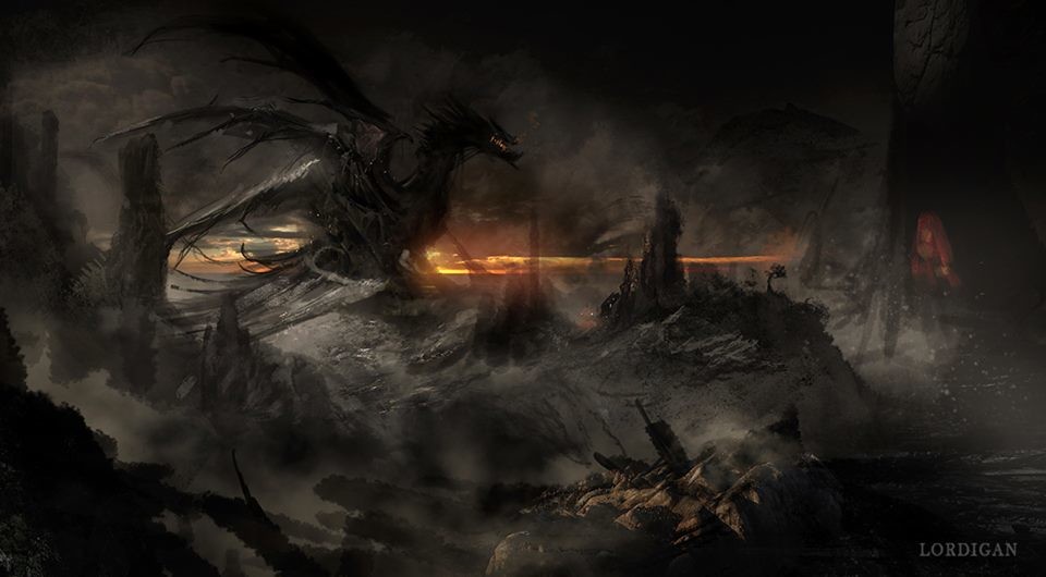 ArtStation - Black Dragon