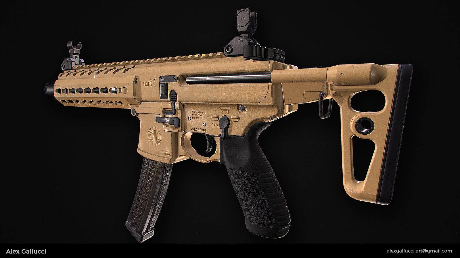 Alessandro Gallucci - Sig Sauer MPX / EOTech XPS2