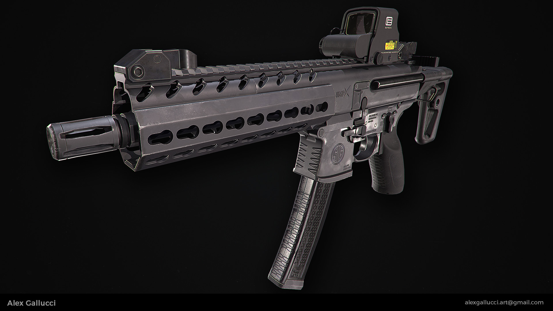 Alessandro Gallucci - Sig Sauer MPX / EOTech XPS2