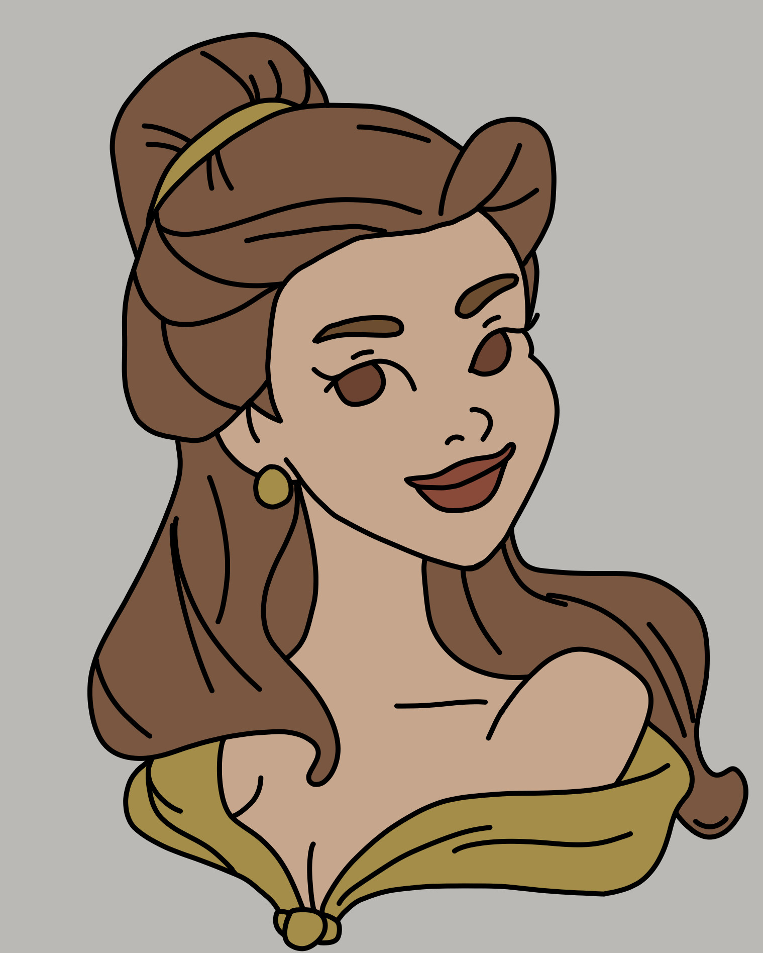 Masseffect artland - Belle - Beauty and the Beast