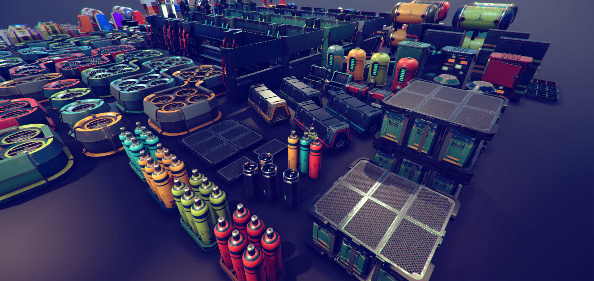 Alexander Dudin - Sci-Fi Objects Huge Pack