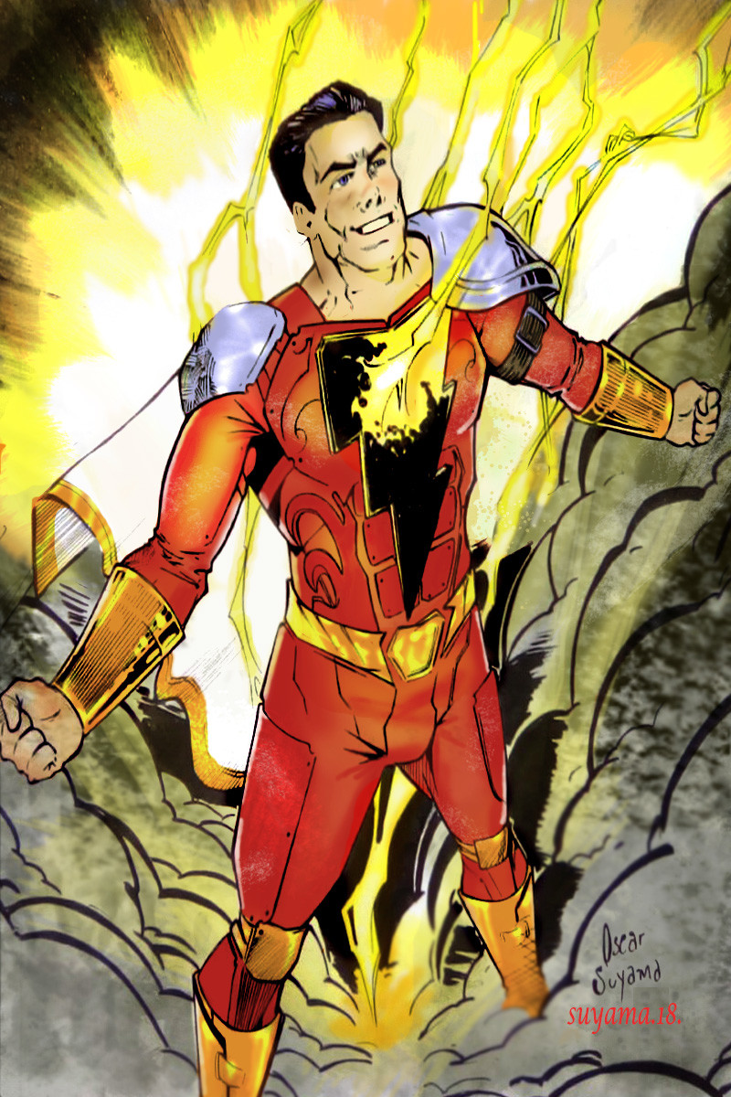 ArtStation - Shazam!! by Oscar Suyama