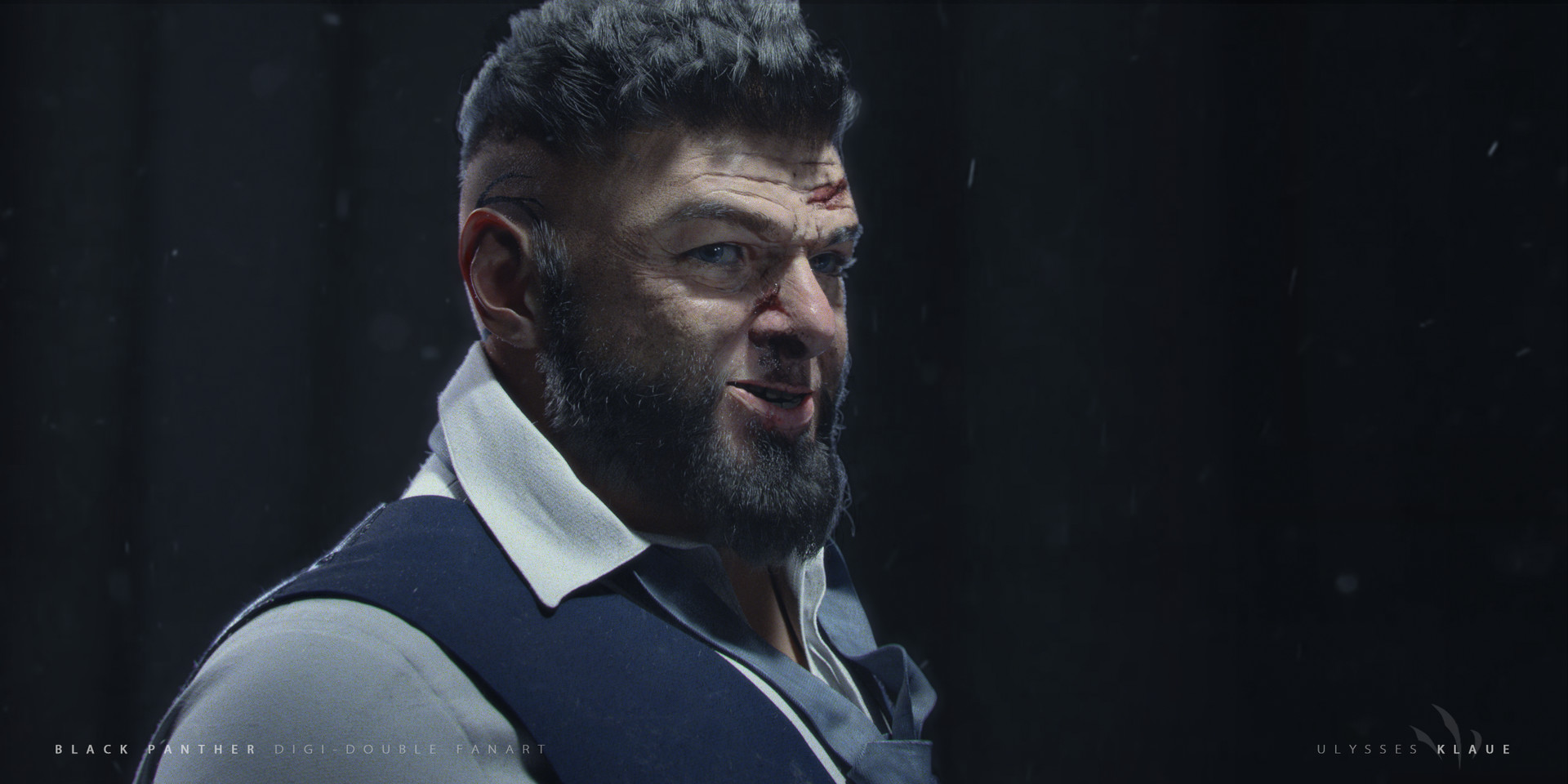 Davin Saputra - Ulysses Klaue - Digi-Double Fanart