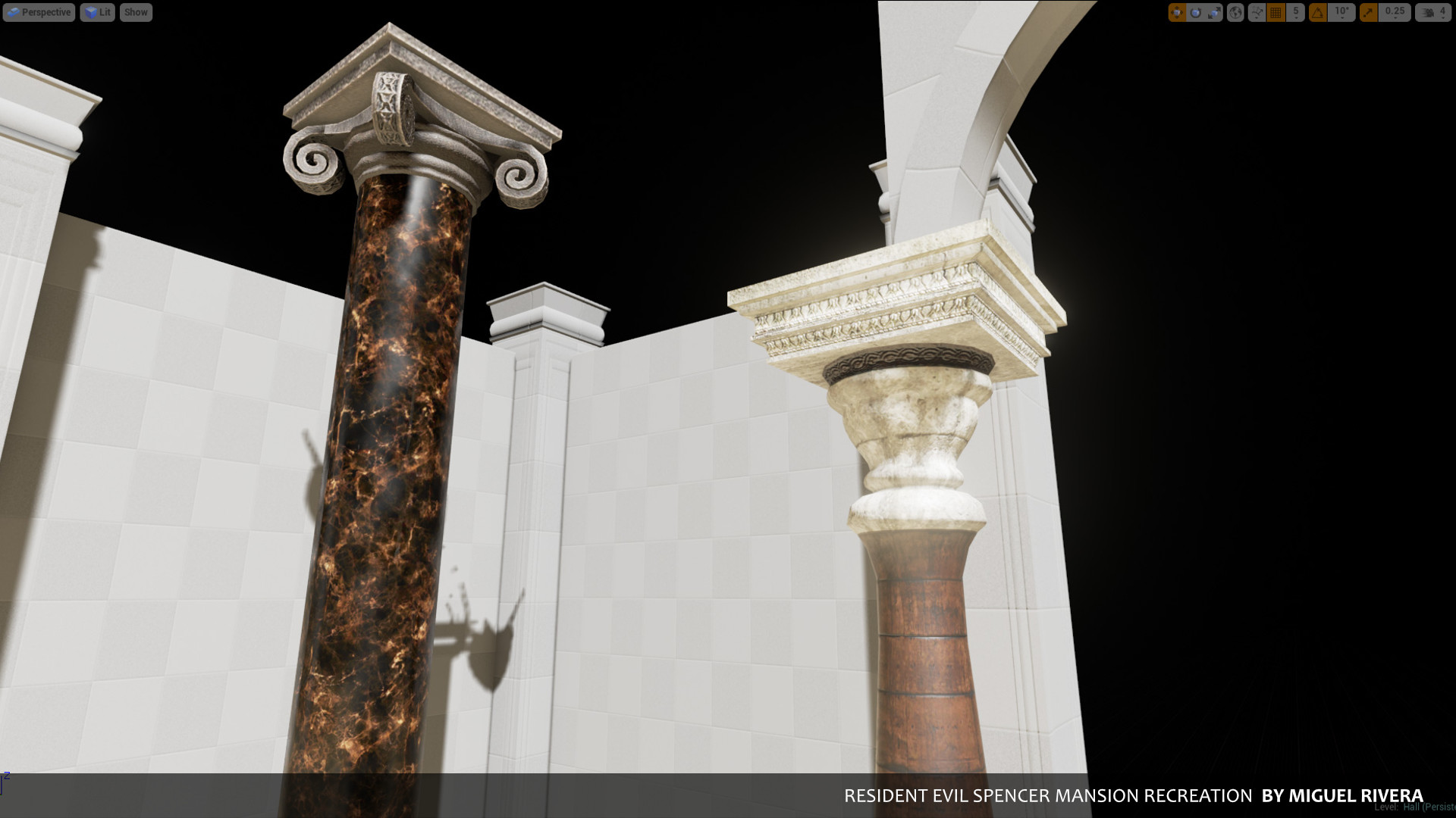 Miguel Antonio Rivera Casas - Resident Evil Spencer Mansion Recreation