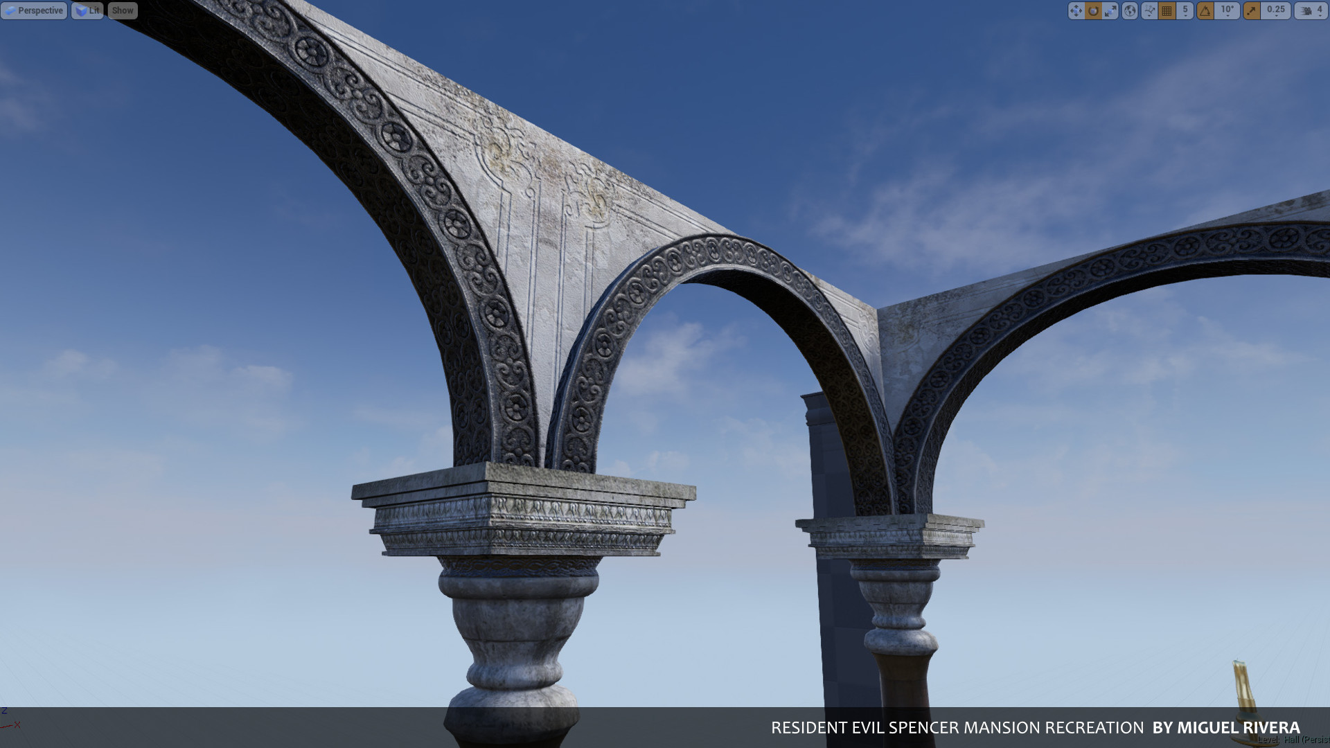 Miguel Antonio Rivera Casas - Resident Evil Spencer Mansion Recreation