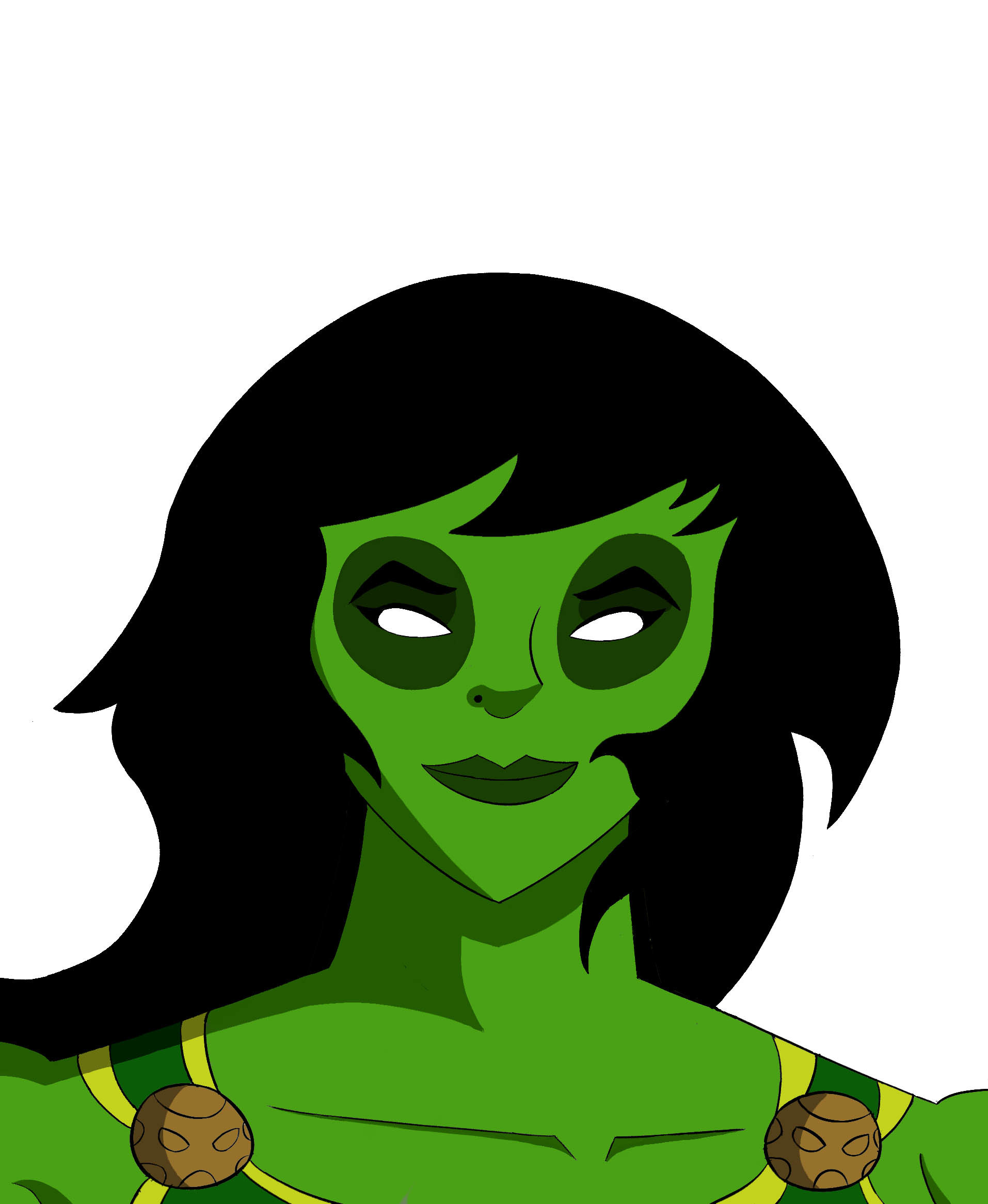 ArtStation - Gamora Headshot