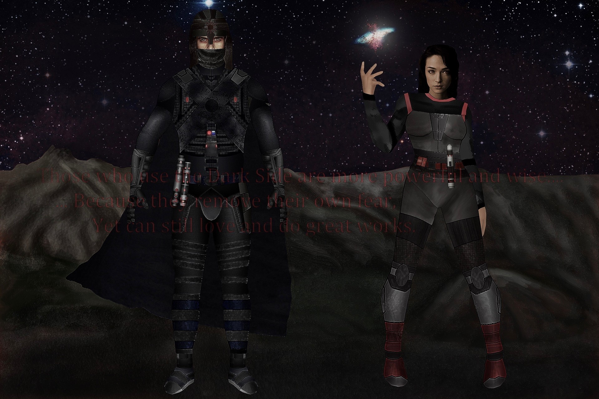 ArtStation - Master and Apprentice, Or, Two Masters