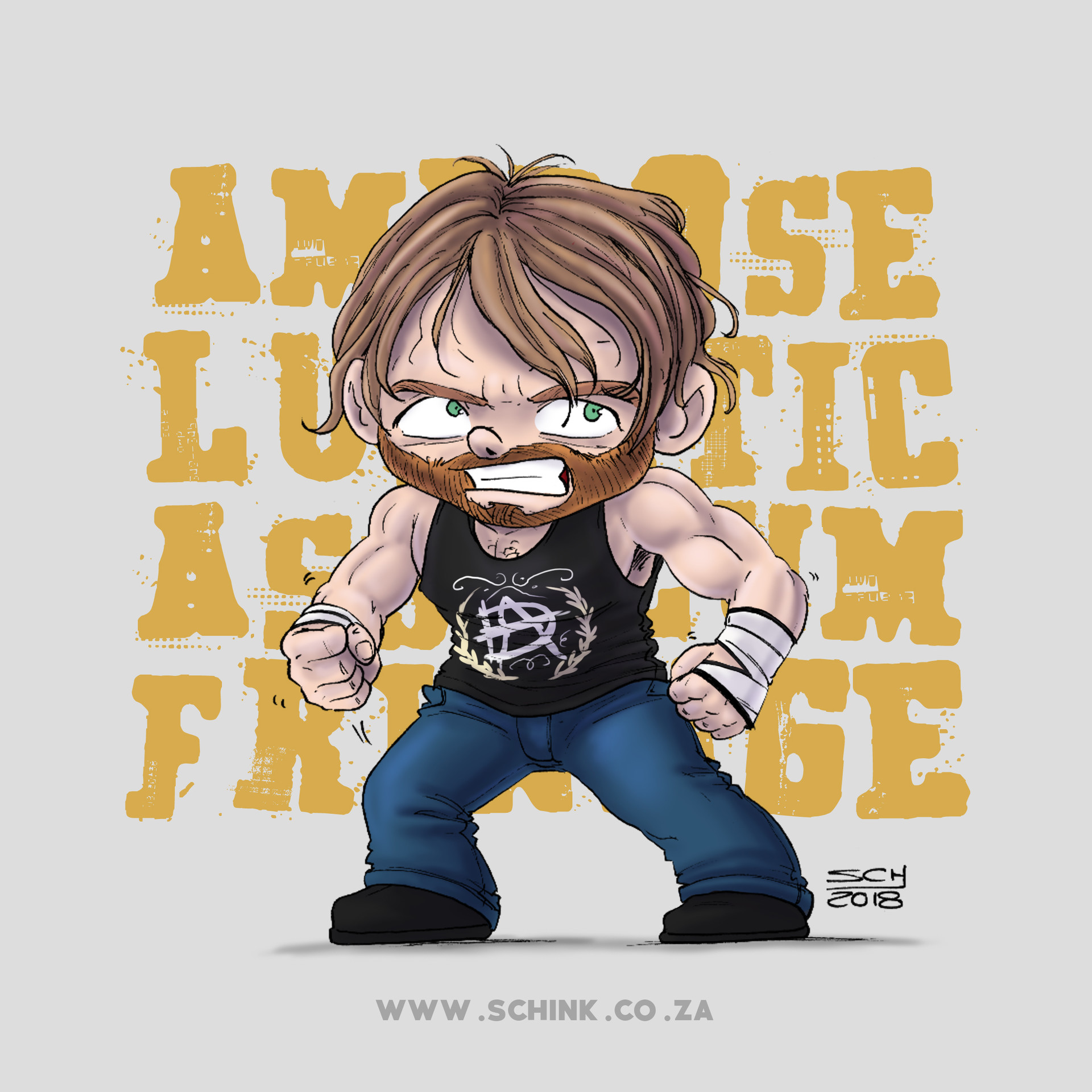 how to draw chibi wrestlers