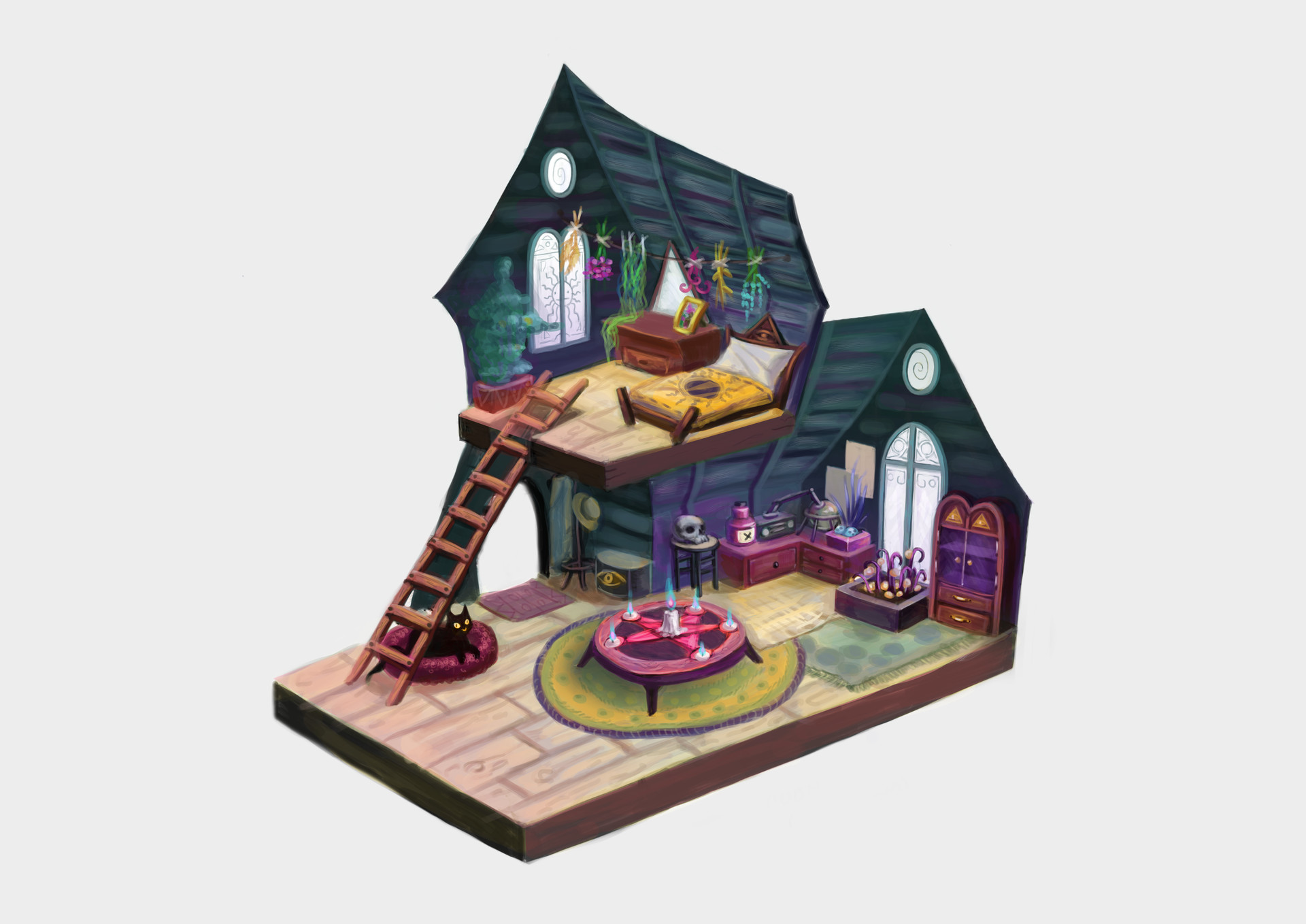 ArtStation - Alchemy house