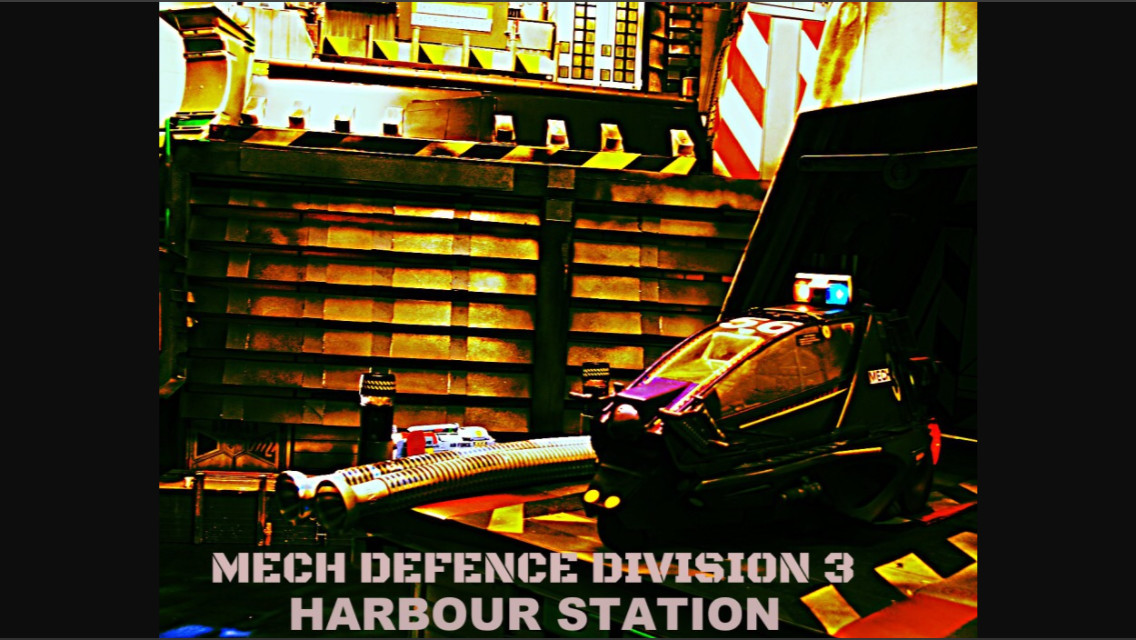 ArtStation - MECH DEFENCE DIVISION 3 HARBOUR STATION - FROM CY-MECH ...