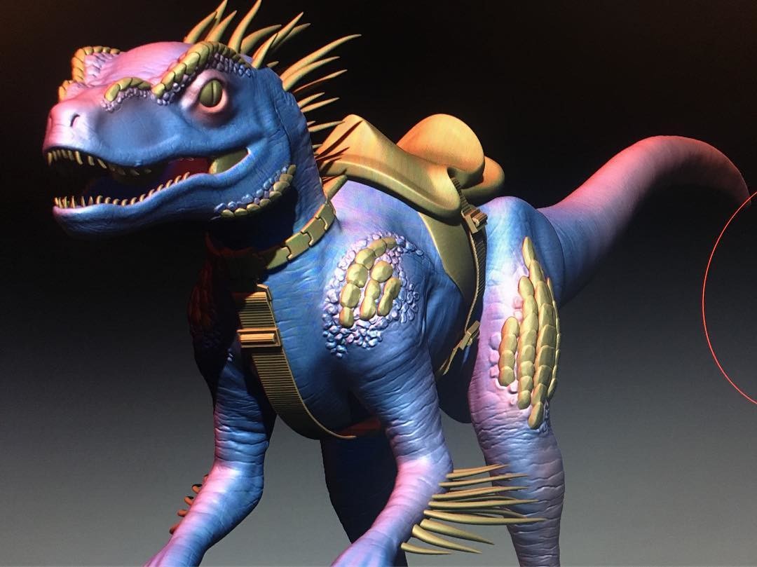 ArtStation - Raptor for Turok pitch