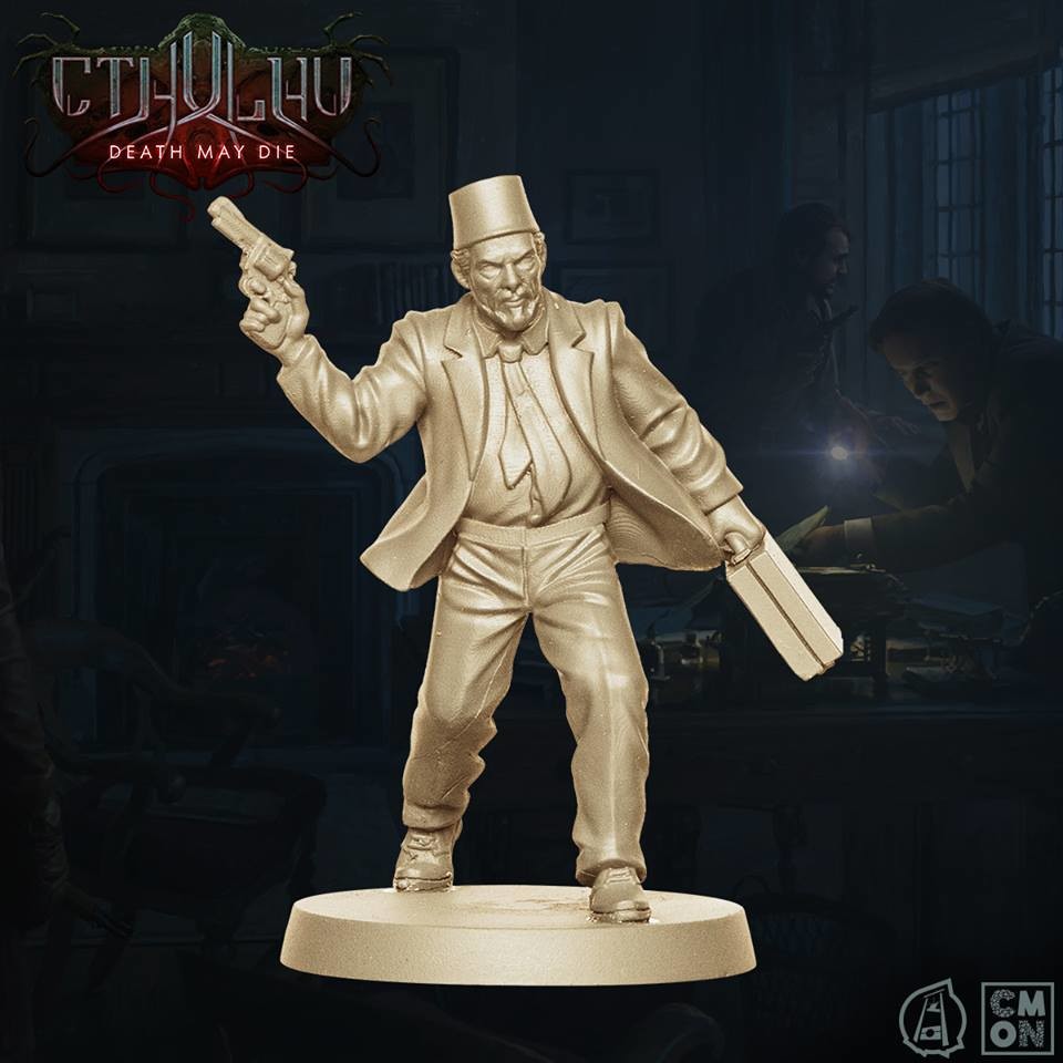 RN Estudio - Ahmed investigator for Cthulhu: Death May Die