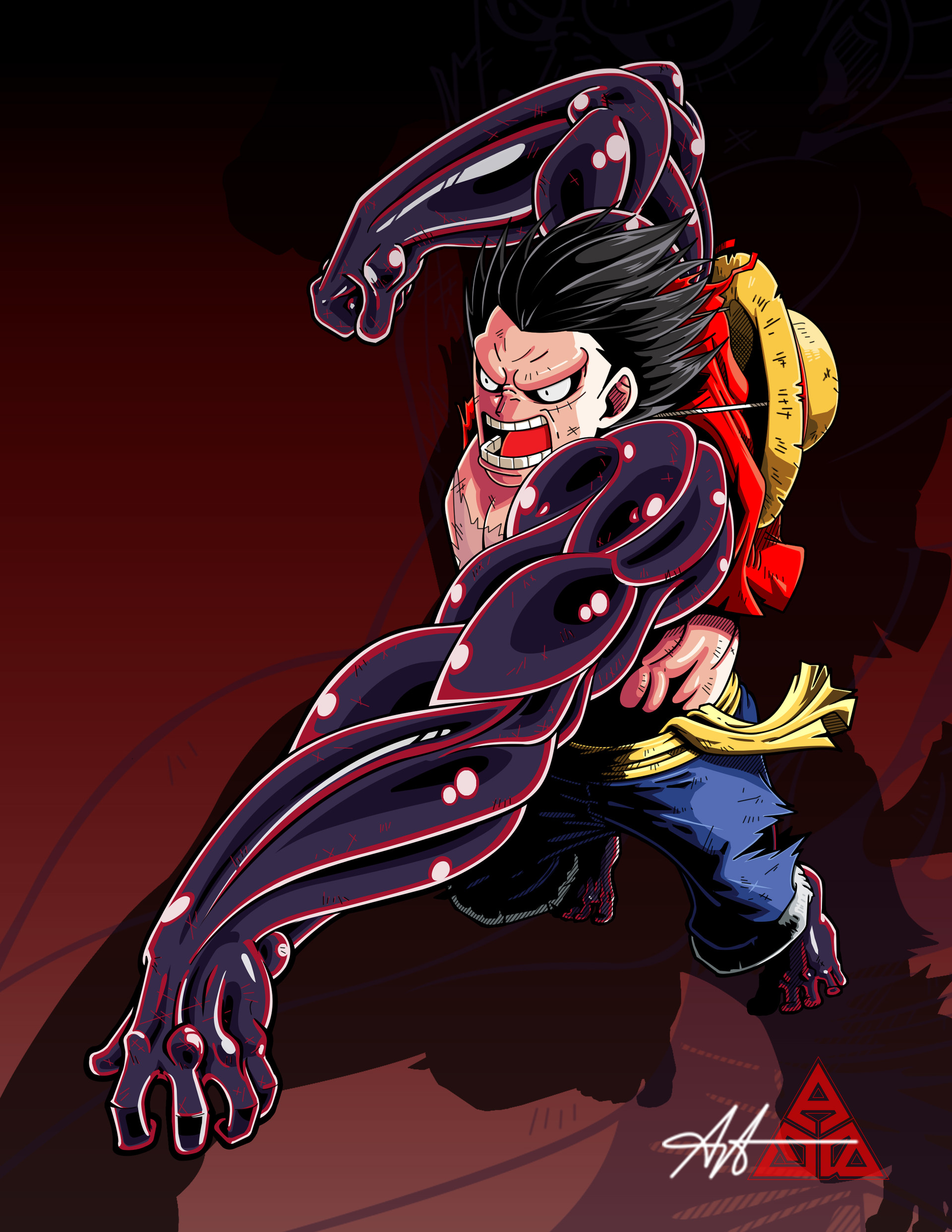 ArtStation - Monkey D. Luffy