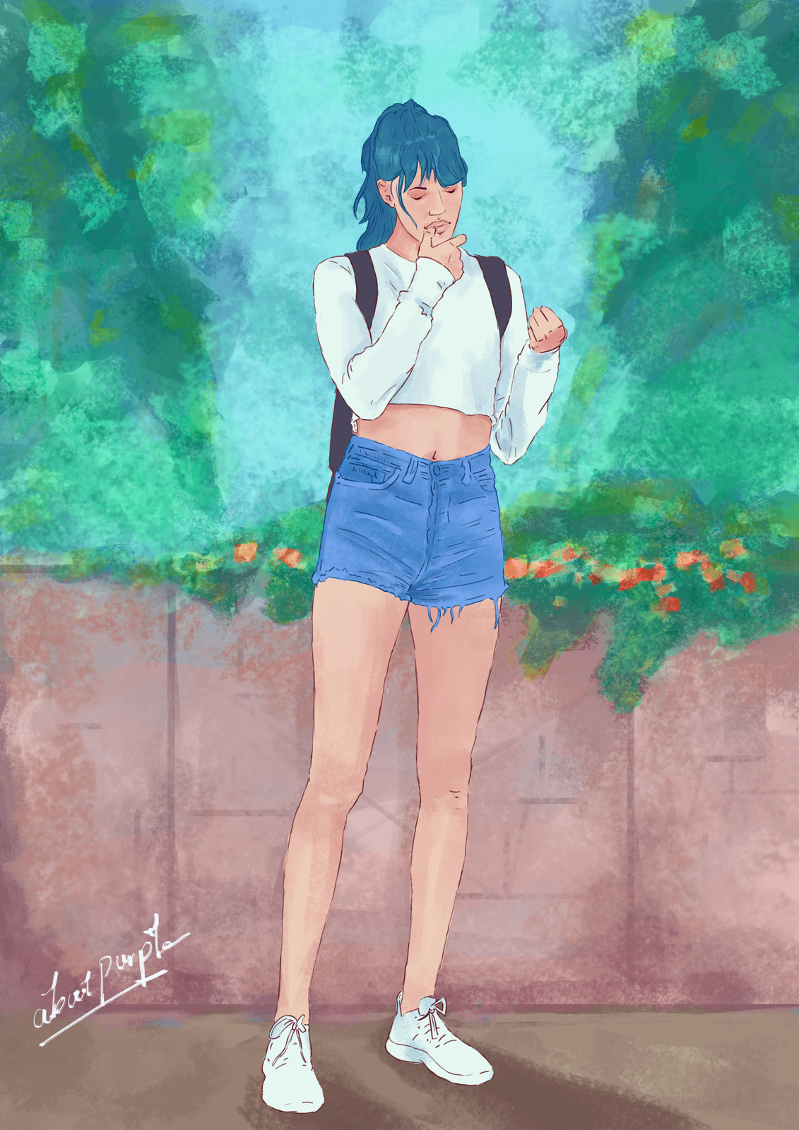 Hamed Arghavan - Girl Thinking