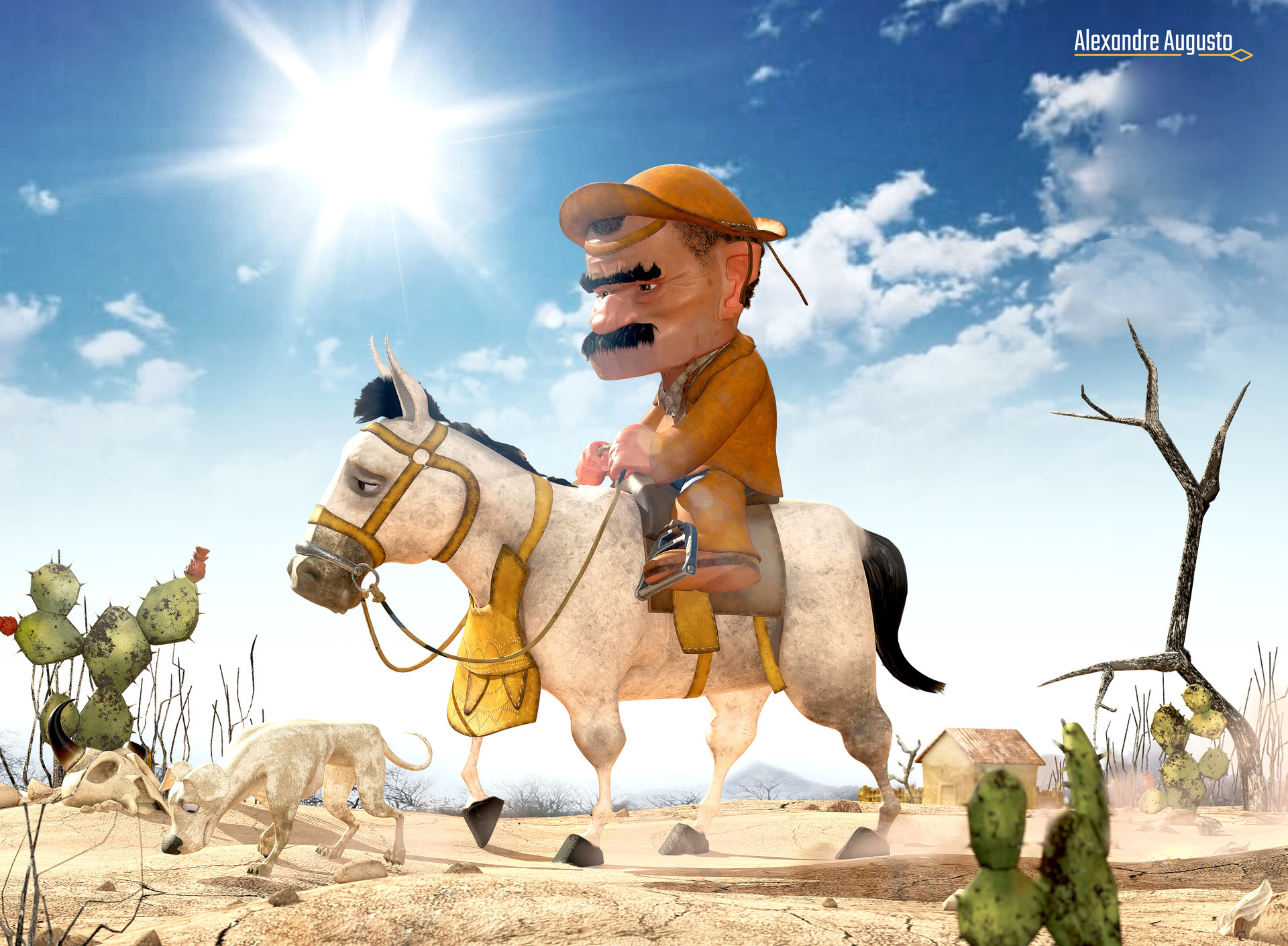 ArtStation - Vaqueiro Nordestino