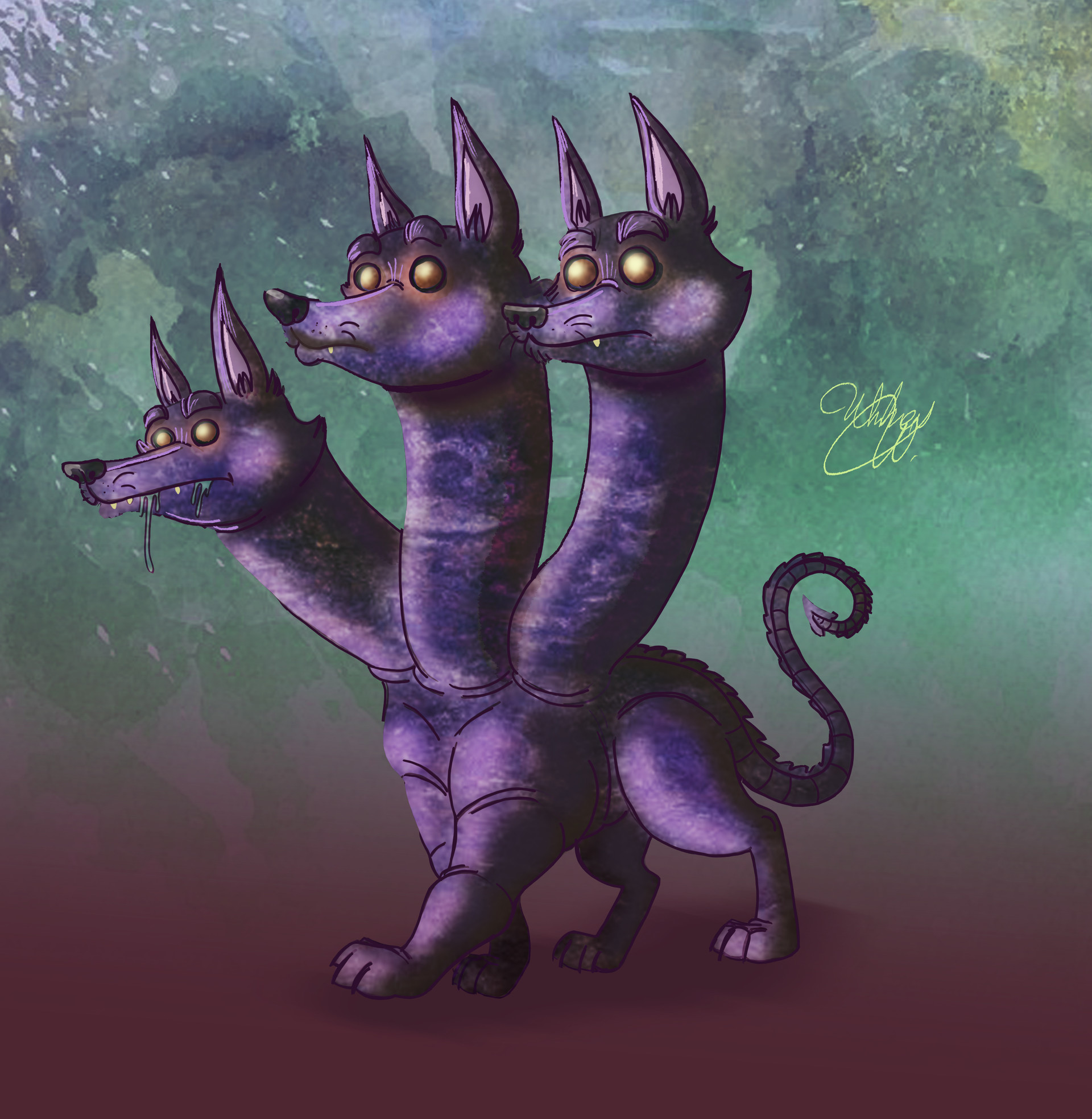 ArtStation - Cerberus Pup: